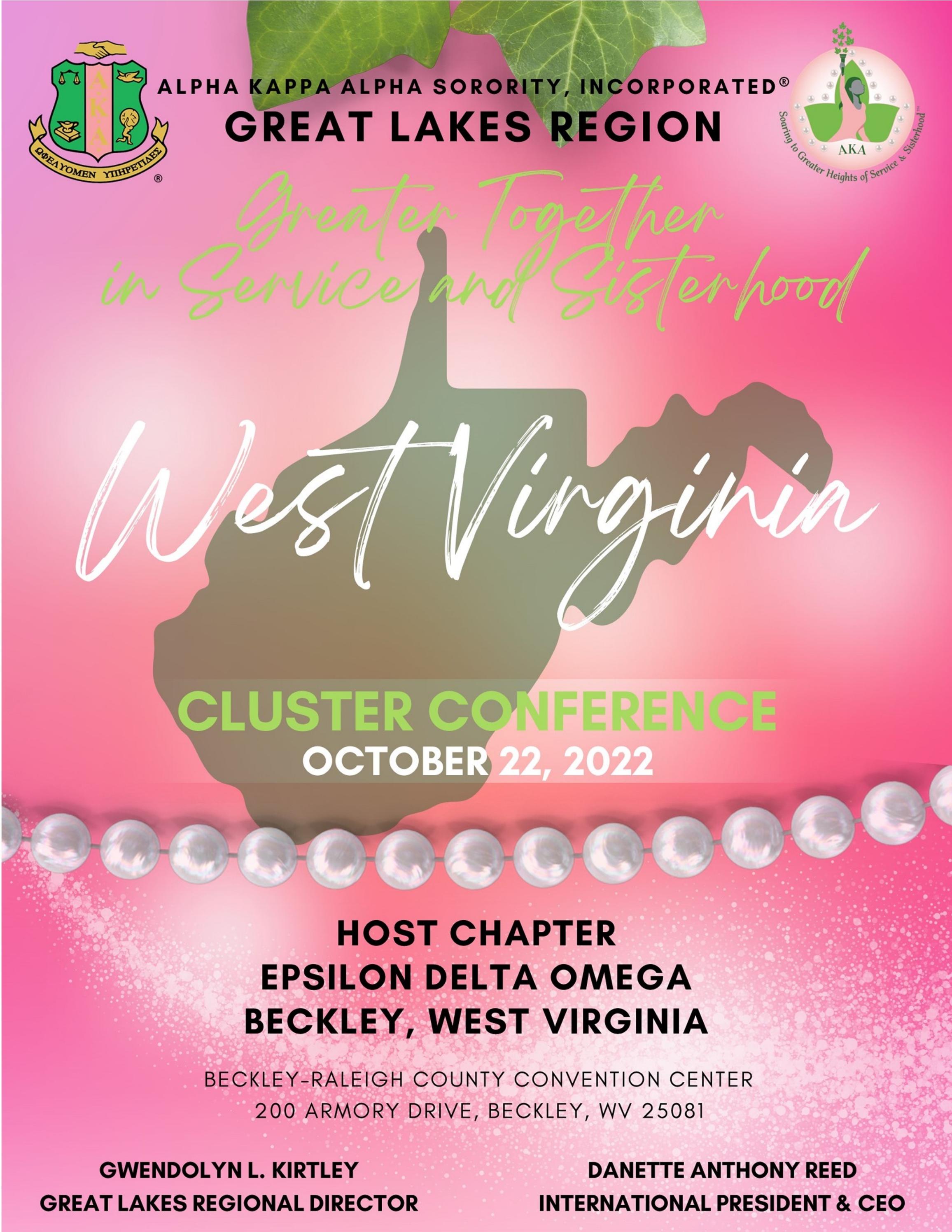 2022 West Virginia Cluster Conference by AKA GREAT LAKES REGION - Issuu