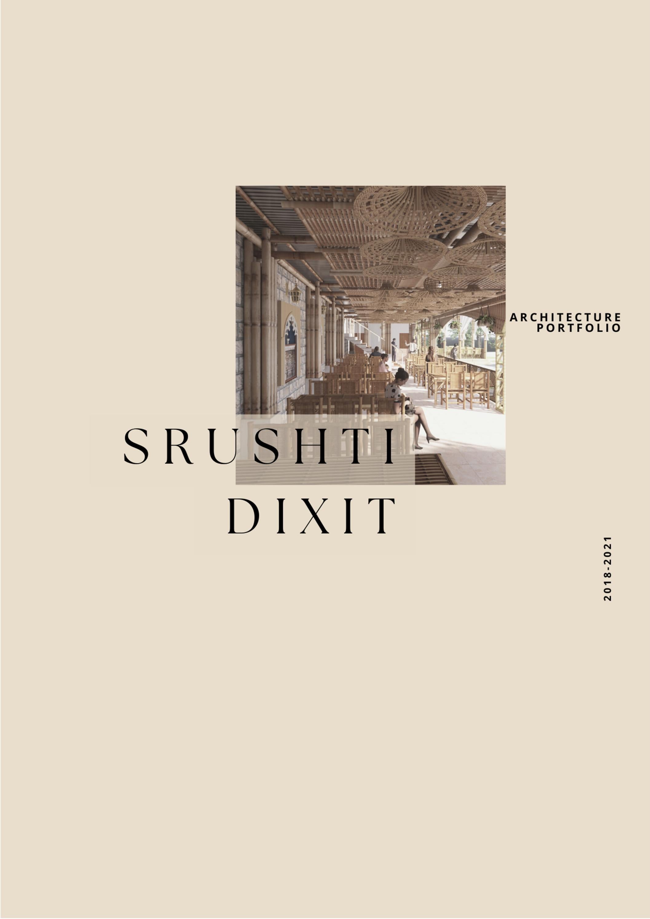 SRUSHTI DIXIT PORTFOLIO UPTO 8 SEM by srushti dixit - Issuu