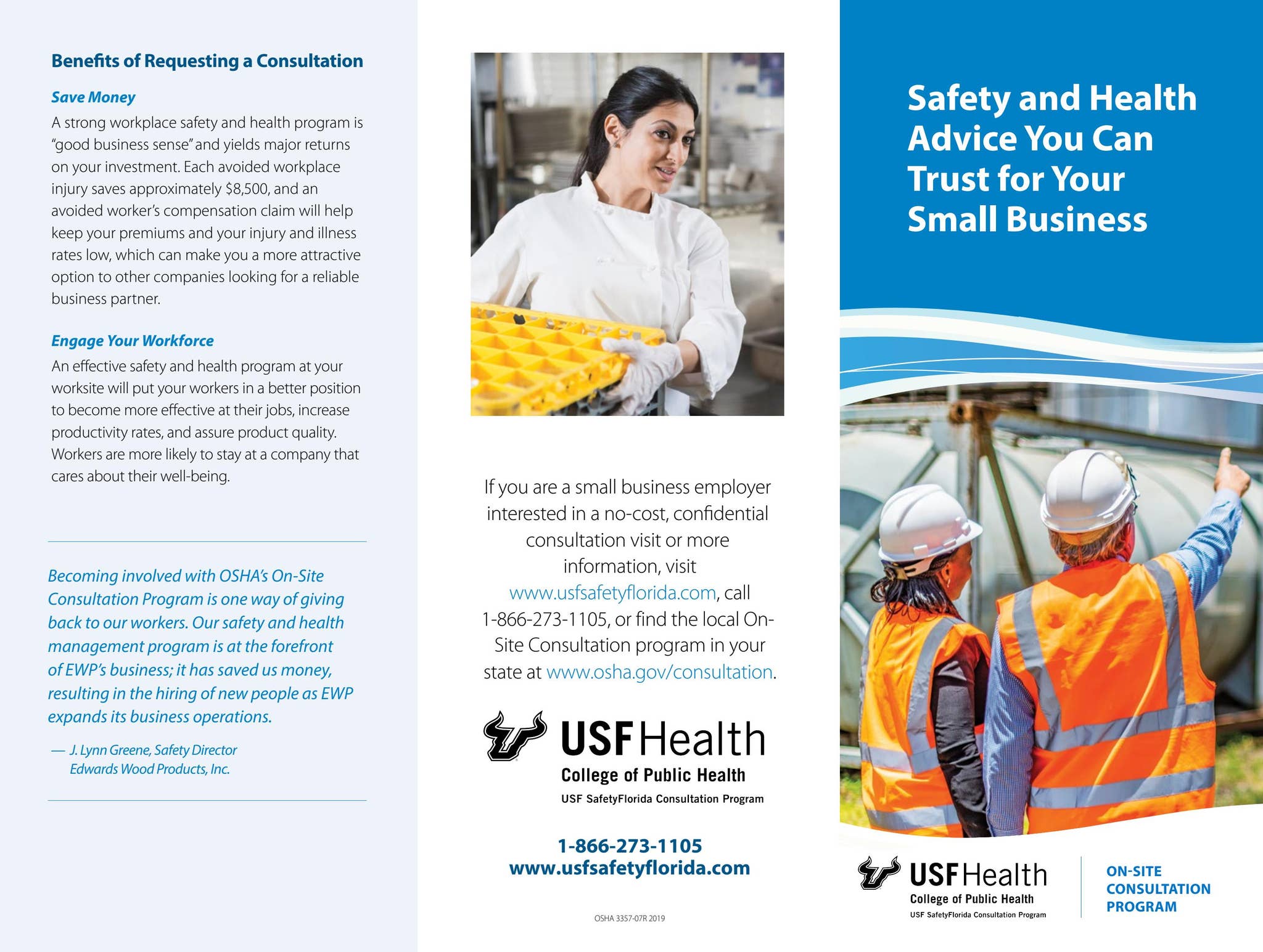 USF SafetyFlorida Consultation Program Brochure by USF - Issuu