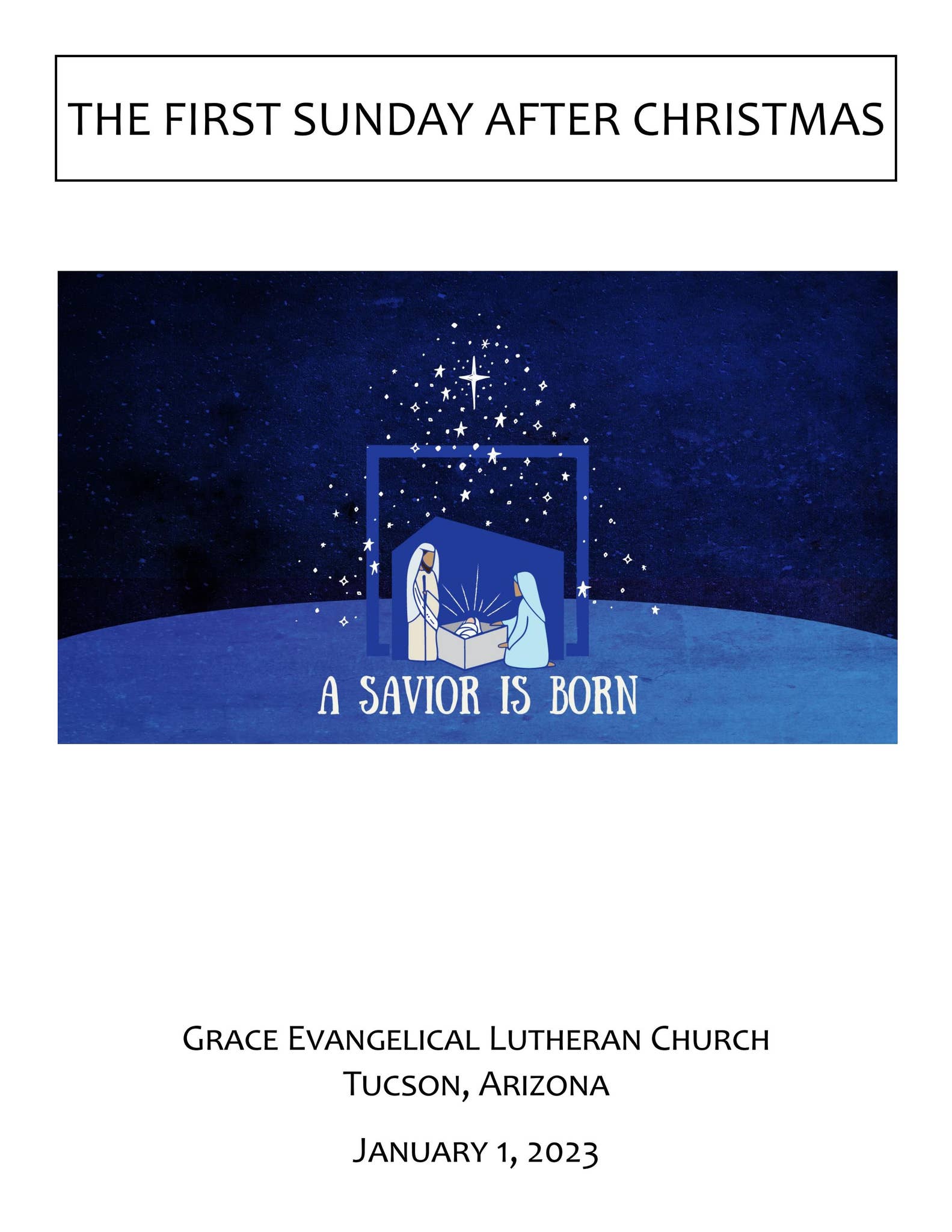 1-8-23 Grace-Tucson Worship Folder by gracelutheransaz - Issuu