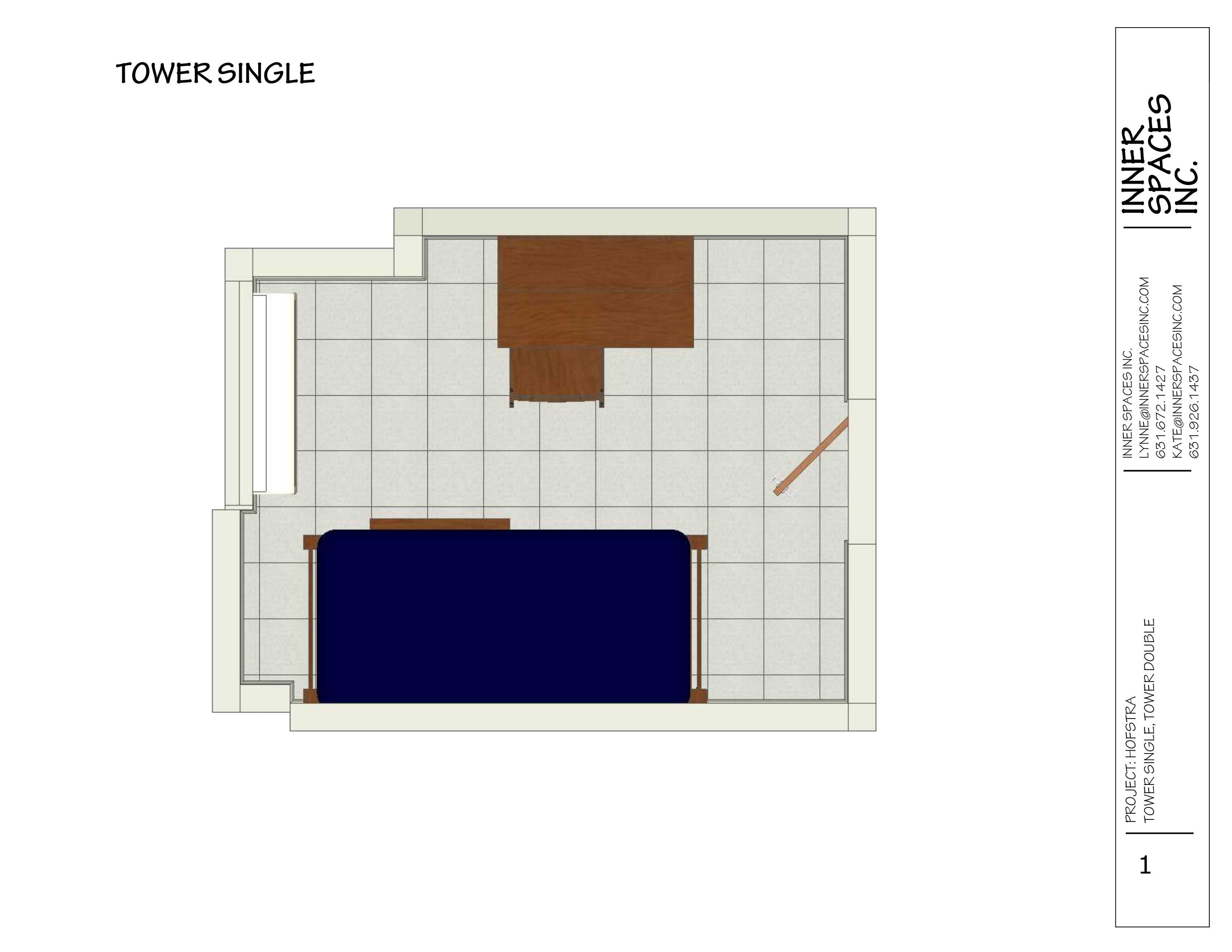 Tower Single, Tower Double - Residence Hall Renderings - Hofstra ...