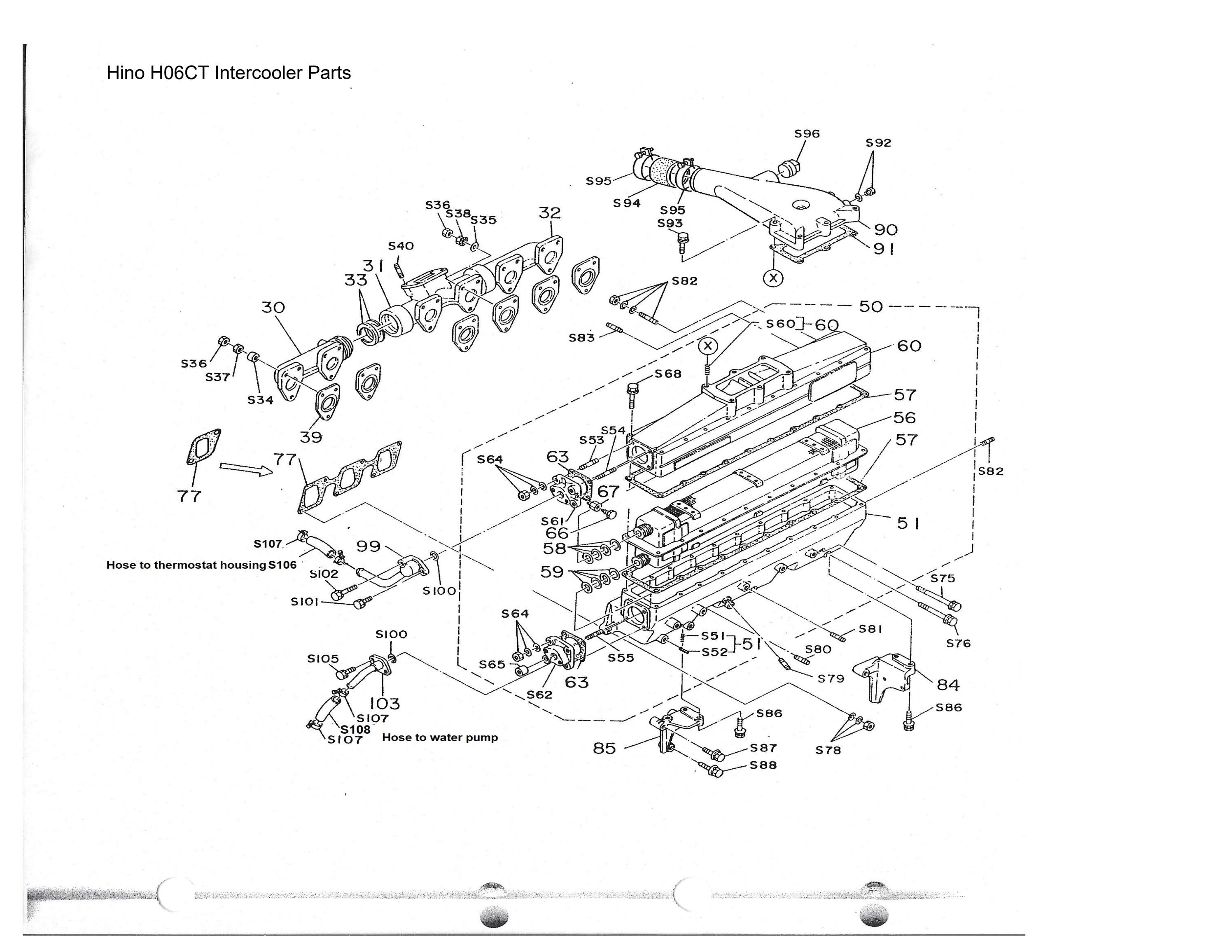 Hino H06CT Intercooler parts by engineparts2 - Issuu