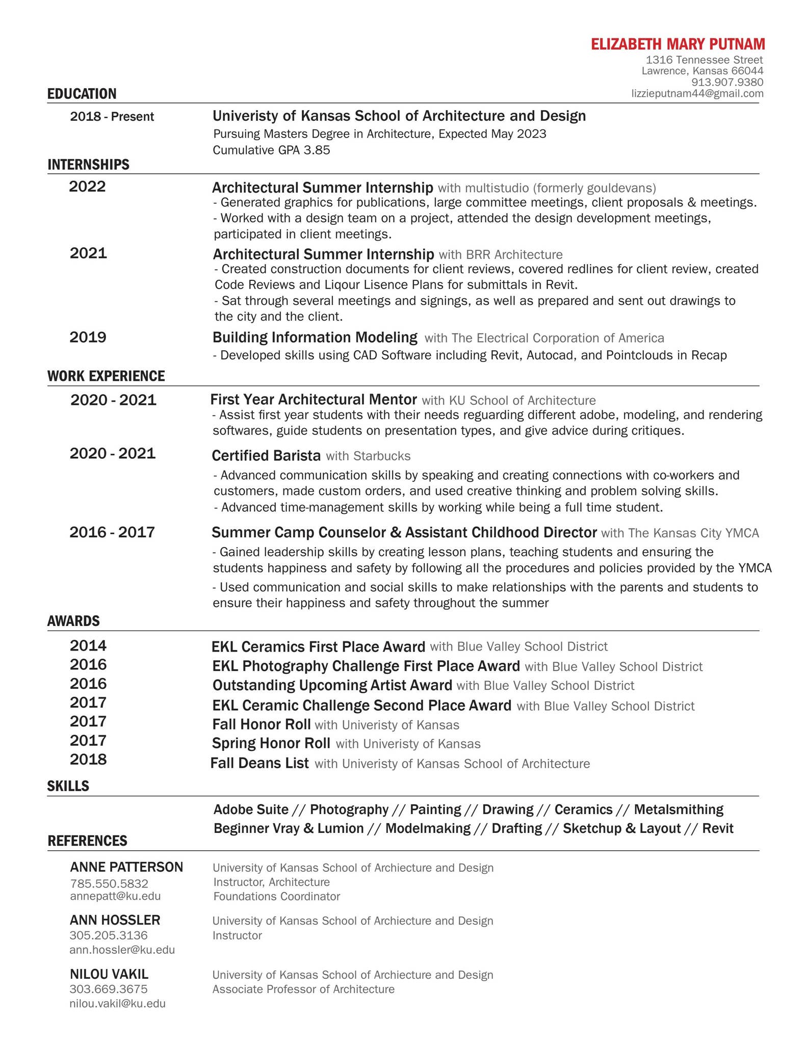 Elizabeth Putnam - 2023 Resume by lizputnam - Issuu