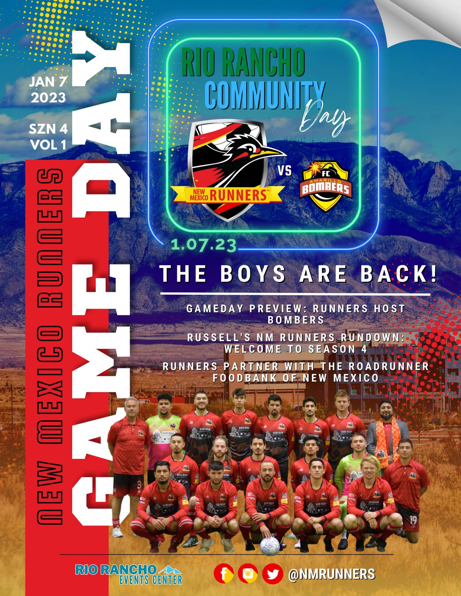 New Mexico Runners Gameday Season 4 Volume 1 by New Mexico Runners ...