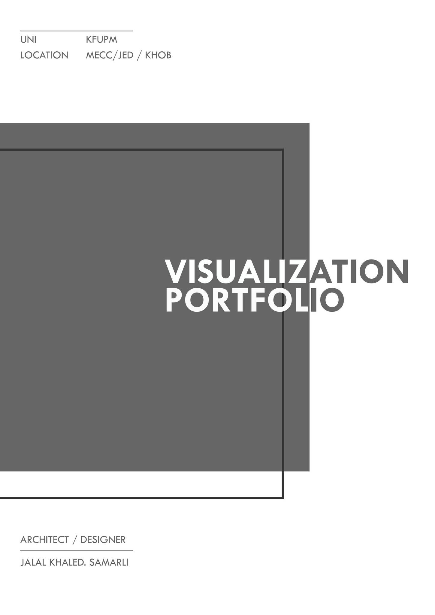 Visualization Portfolio by jalalbinkhaled - Issuu