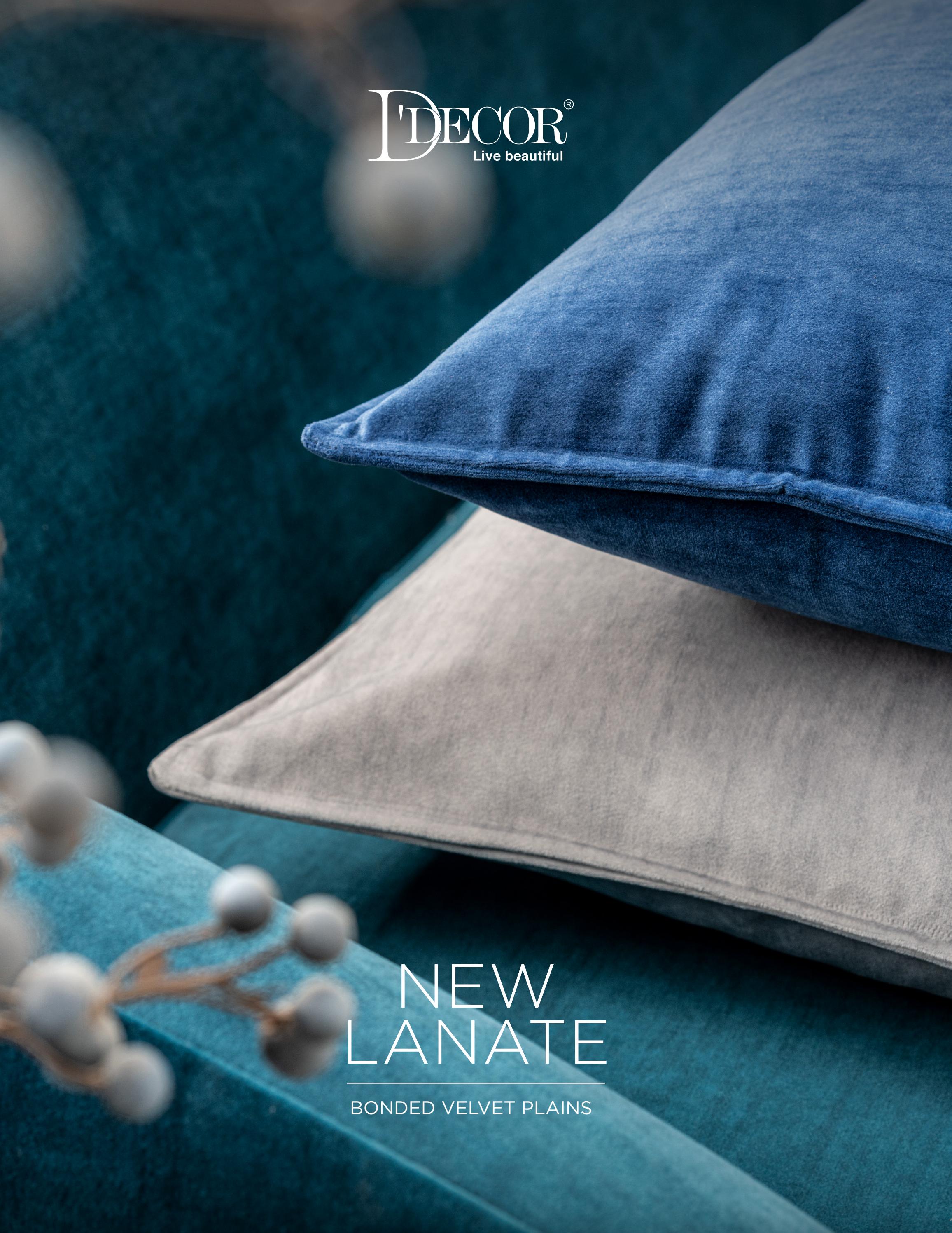 New Lanate - Bonded Velvet Plains by DDecorHomeFabrics - Issuu