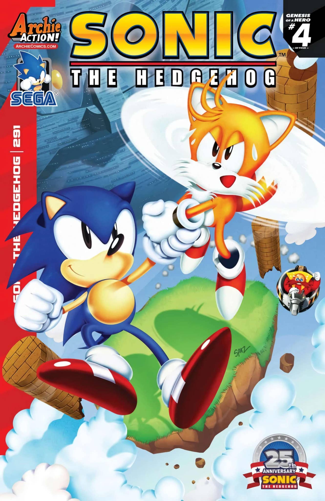 Sonic the Hedgehog (Archie) Issue #291 - Genesis of a Hero #4 ...