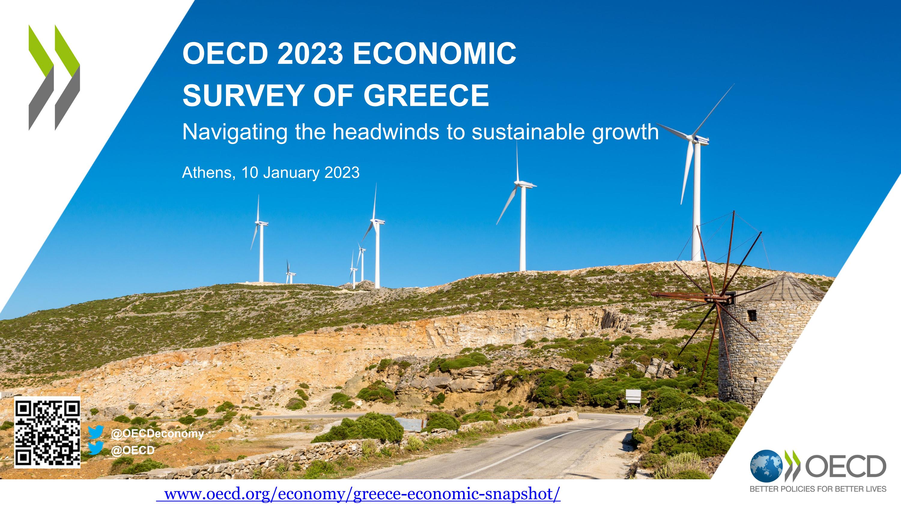 Greece OECD Economic Survey 2023 Presentation by OECD - Issuu