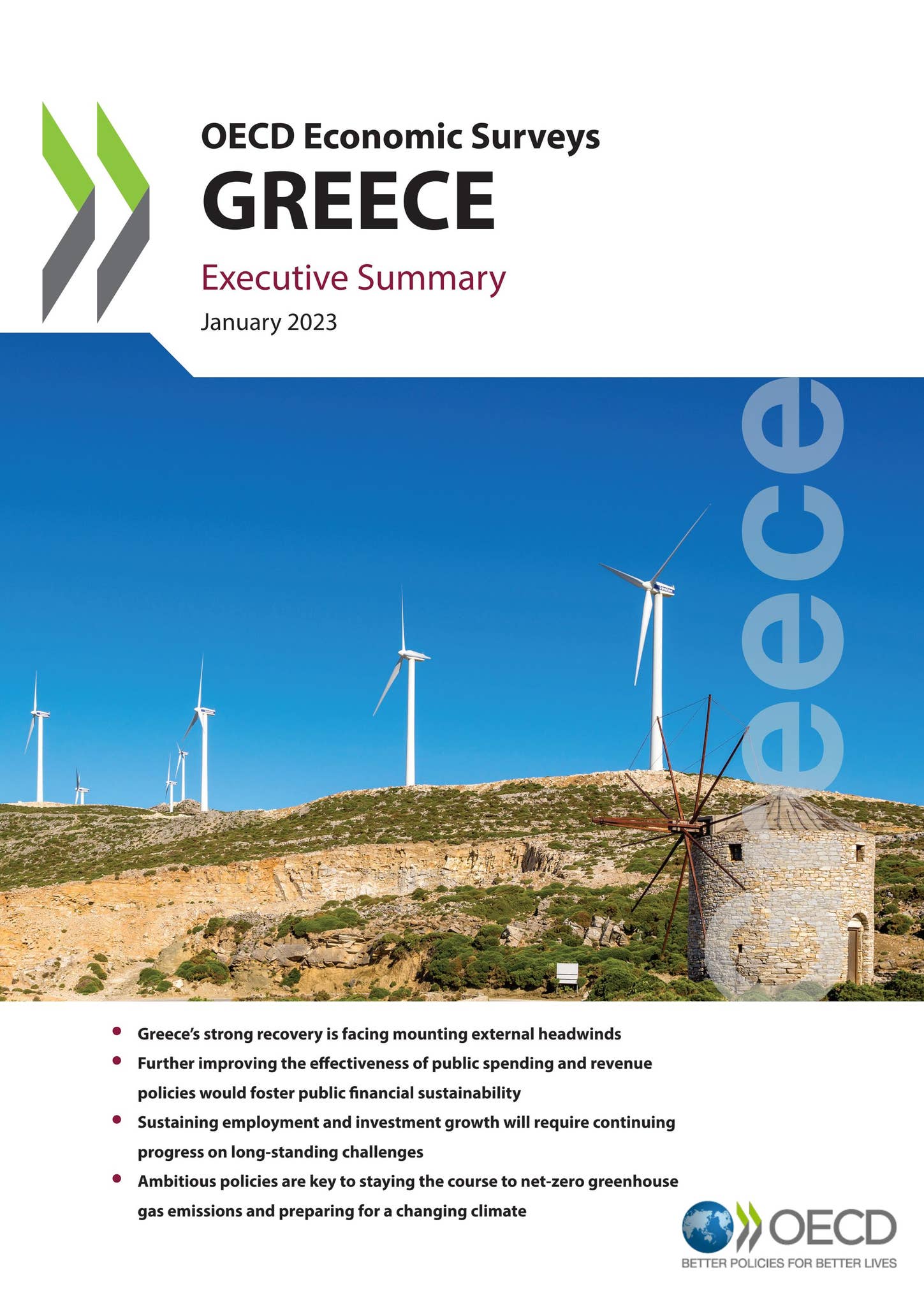 Greece OECD Economic Survey 2023-Brochure by OECD - Issuu