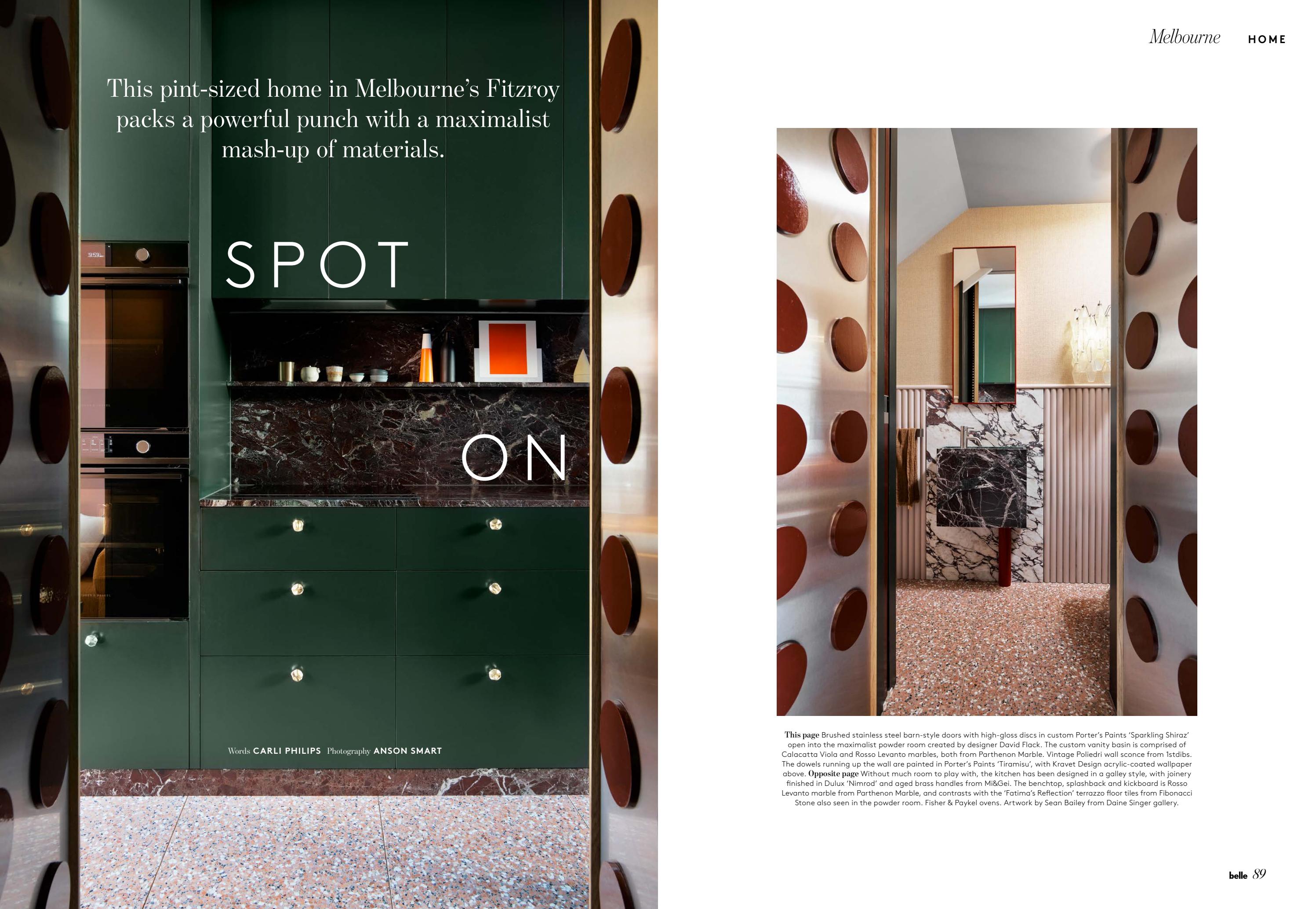 Belle Magazine, Flack Studio by Carli Philips - Issuu