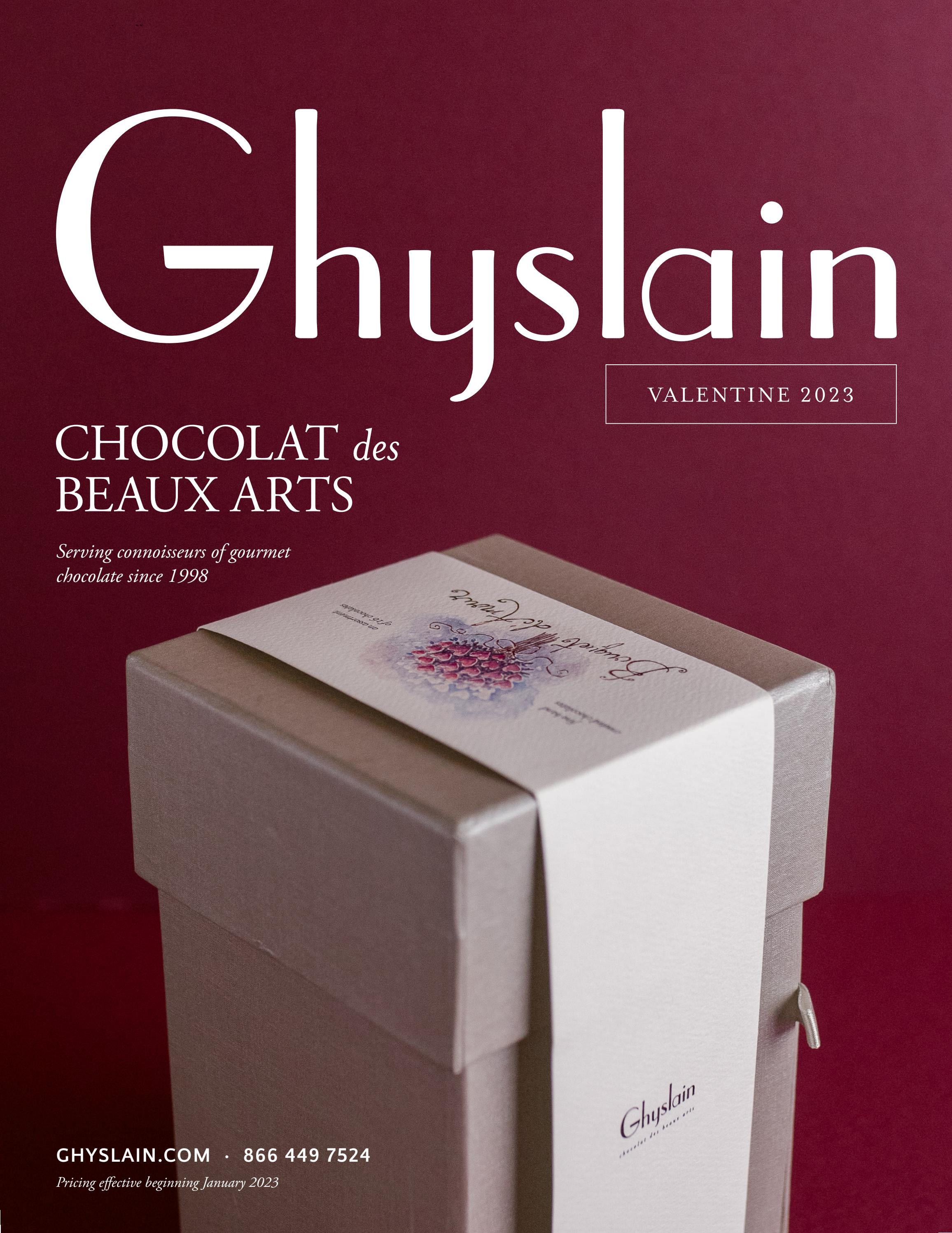 Ghyslain Chocolatier's Valentine Collection 2023 by ghyslainchocolatier - Issuu