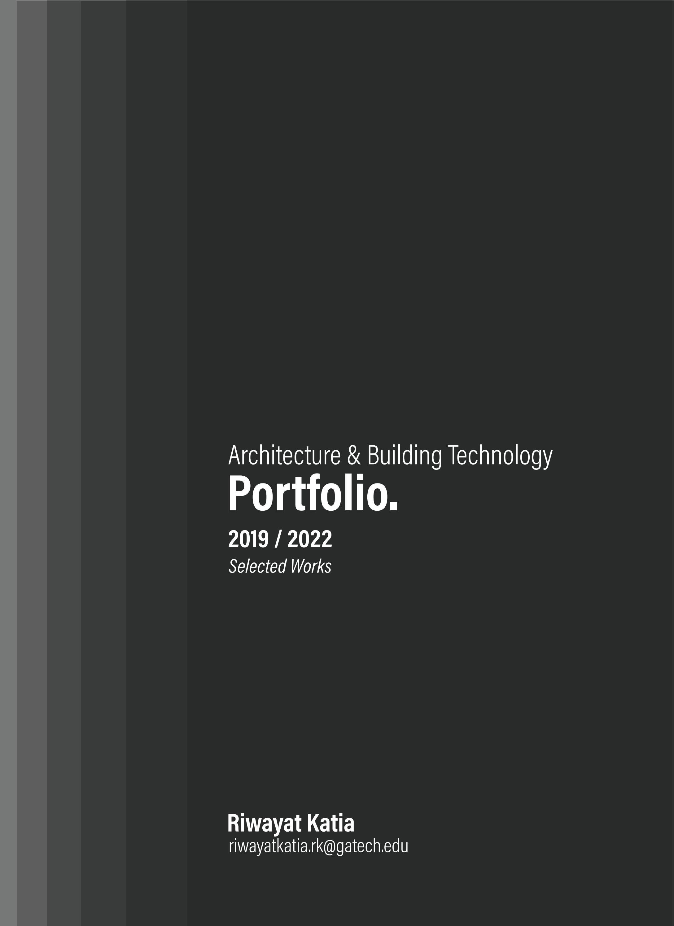 Architecture & Building Technology Portfolio by Riwayat Katia - Issuu