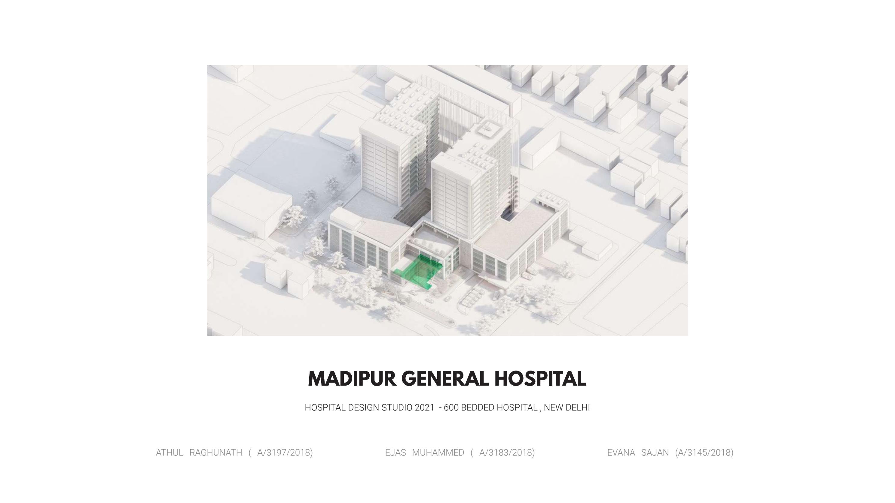 General Hospital Design Plan