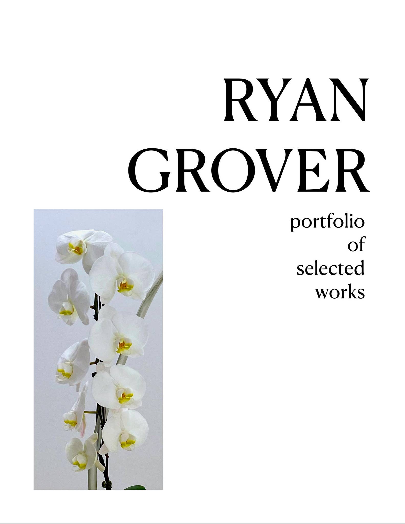RYAN GROVER portfolio of selected works by ryangrover - Issuu