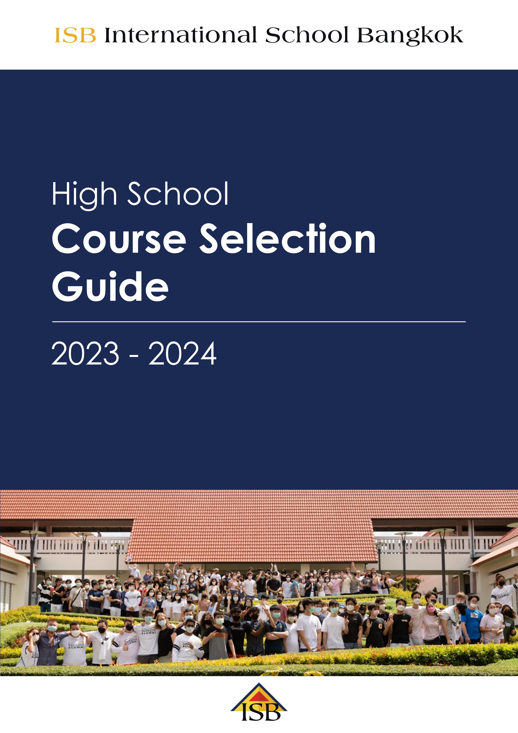 ISB - HS Course Selection Guide 2023/24 by isbth - Issuu
