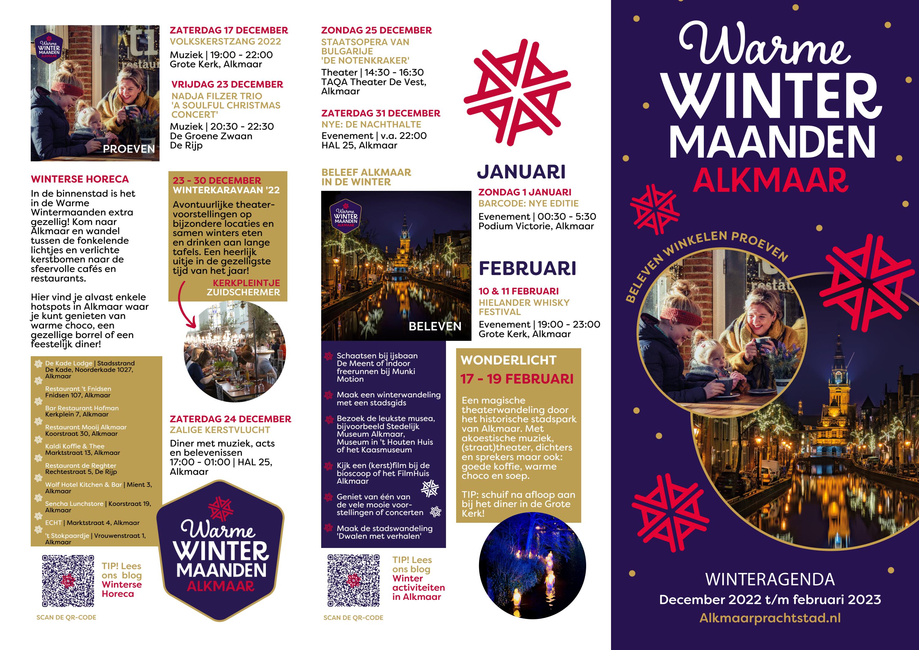 Warme Wintermaanden Flyer by Hart van Noord-Holland regio- en ...