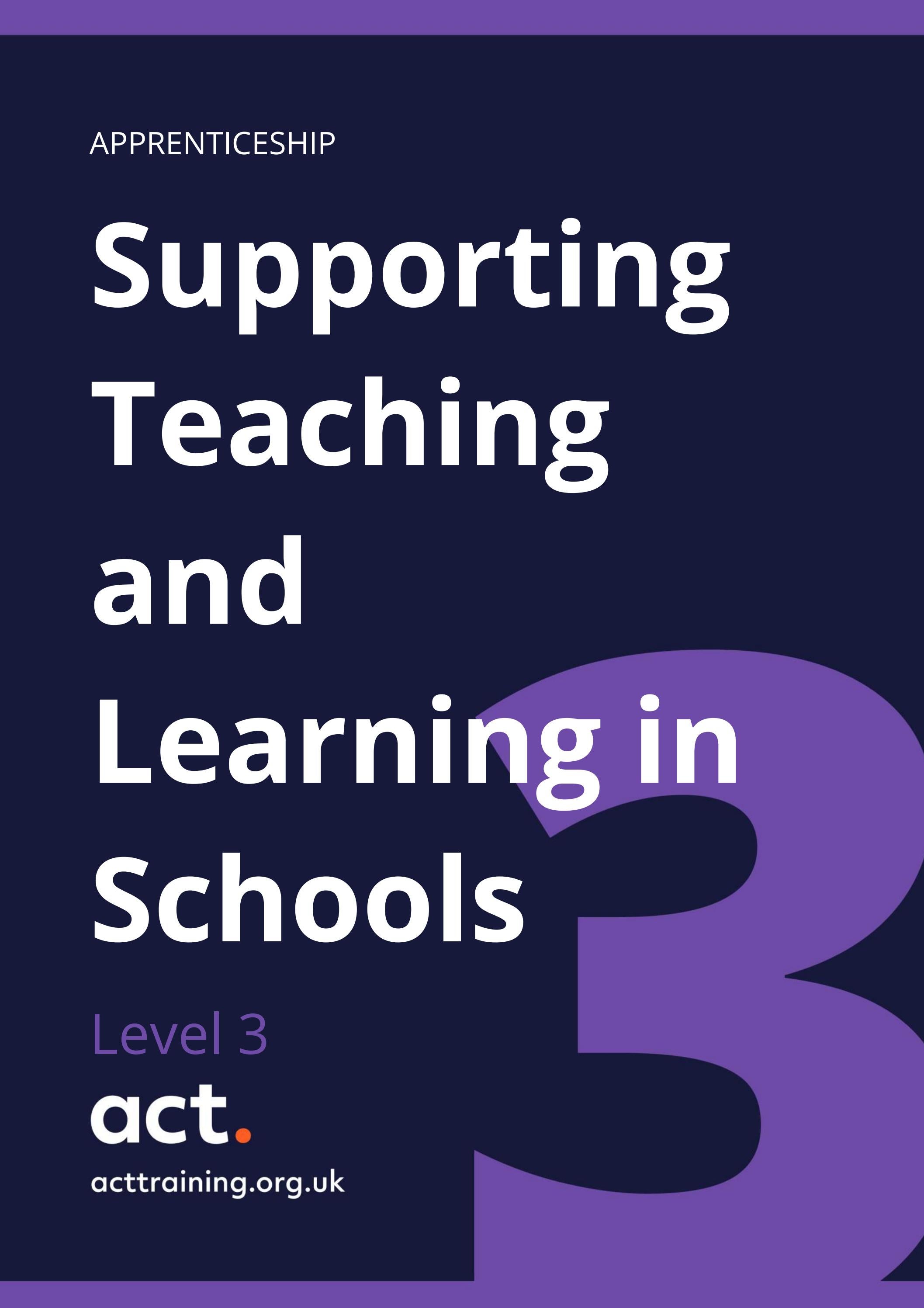Supporting Teaching and Learning in Schools Level 3 by ACT - Issuu