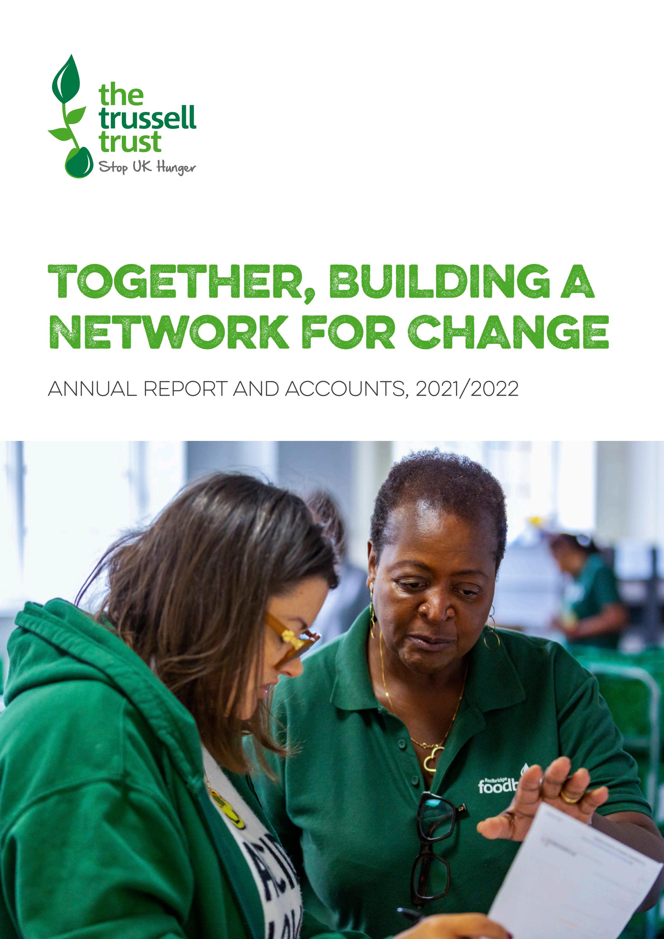 Annual Report 2022 - The Trussell Trust by The Trussell Trust - Issuu