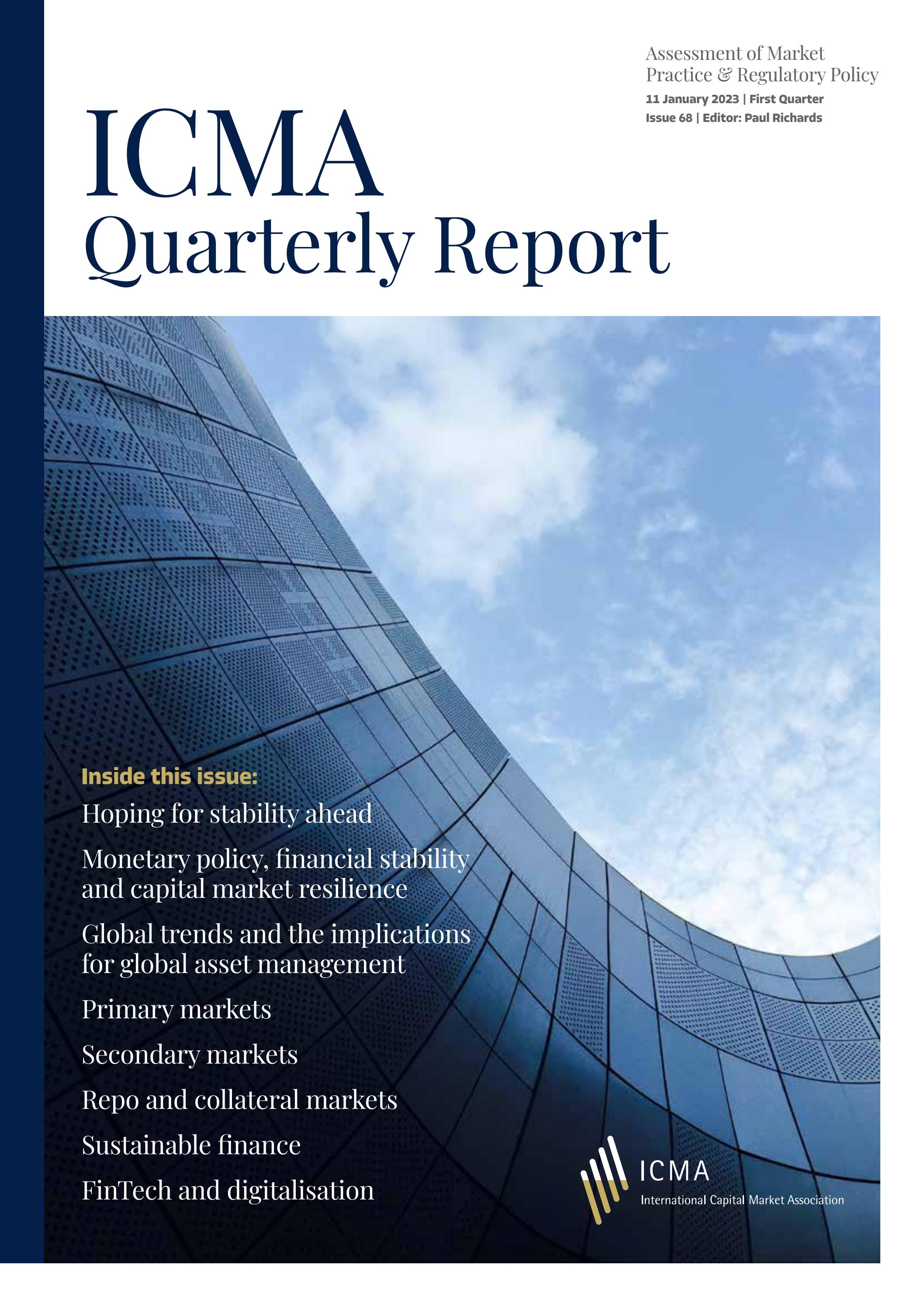 ICMA Quarterly Report Q1 2023 by ICMA - Issuu
