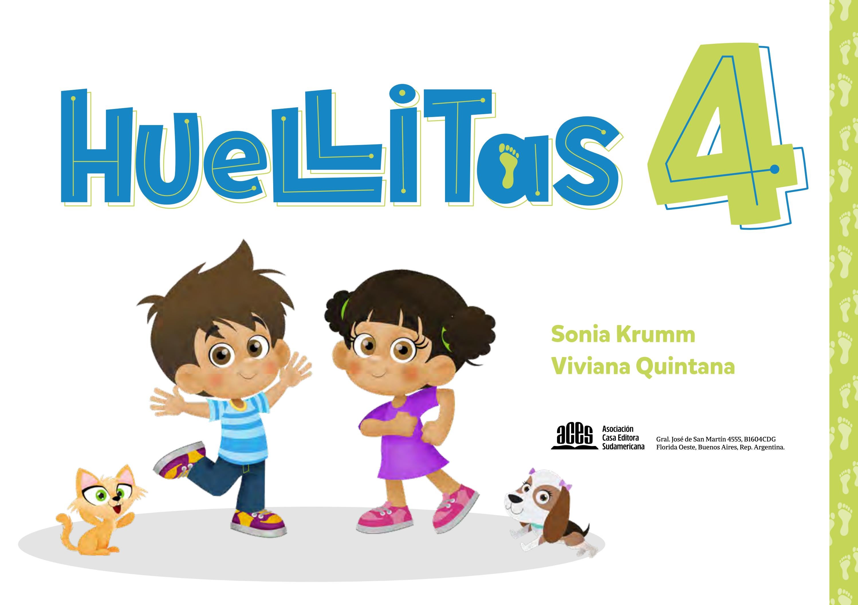 Páginas de muestra - Huellitas 4 by Editorial ACES - Issuu