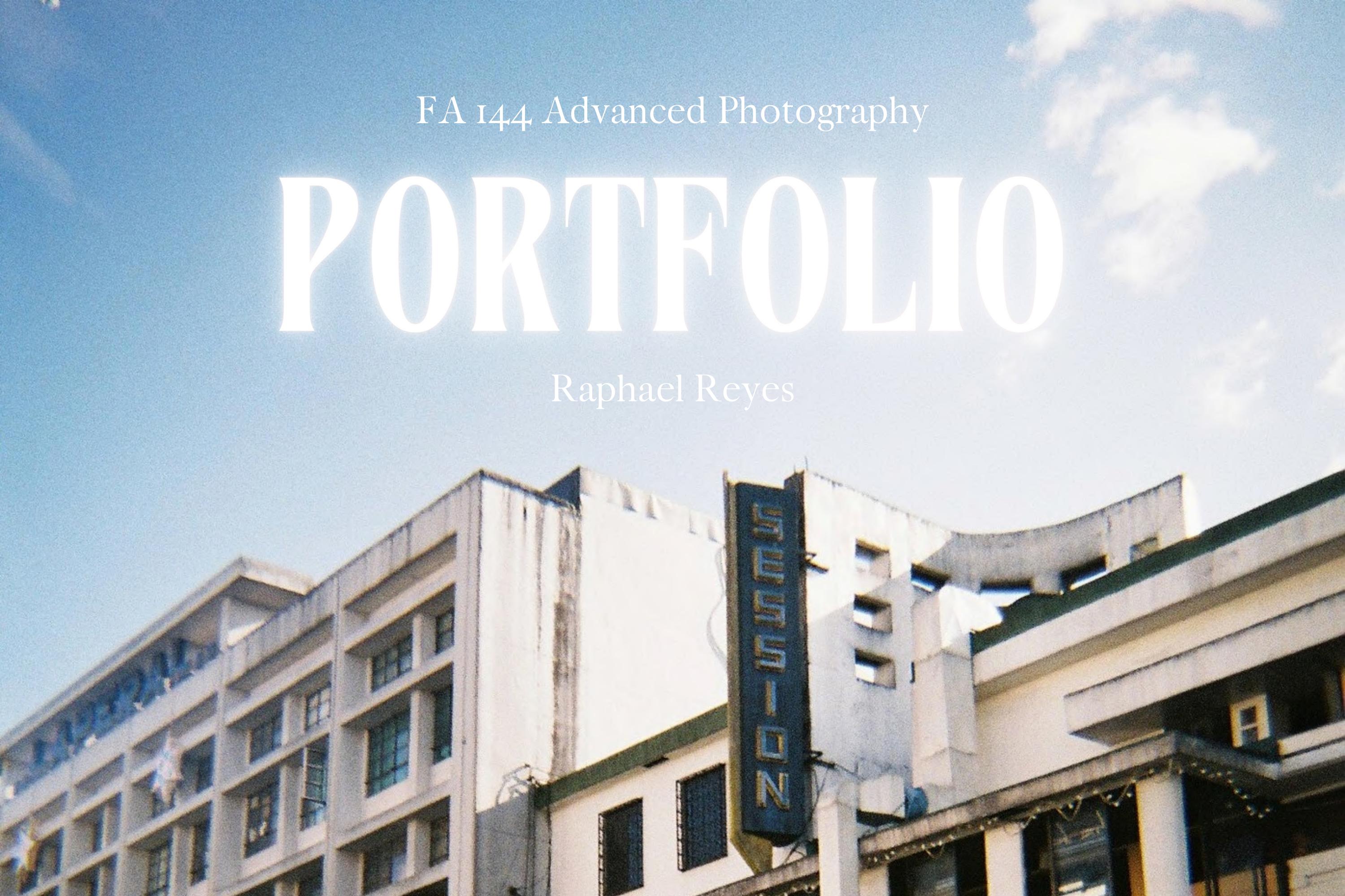 REYES, RAPHAEL - PHOTOGRAPHY PORTFOLIO by Raphael Reyes - Issuu