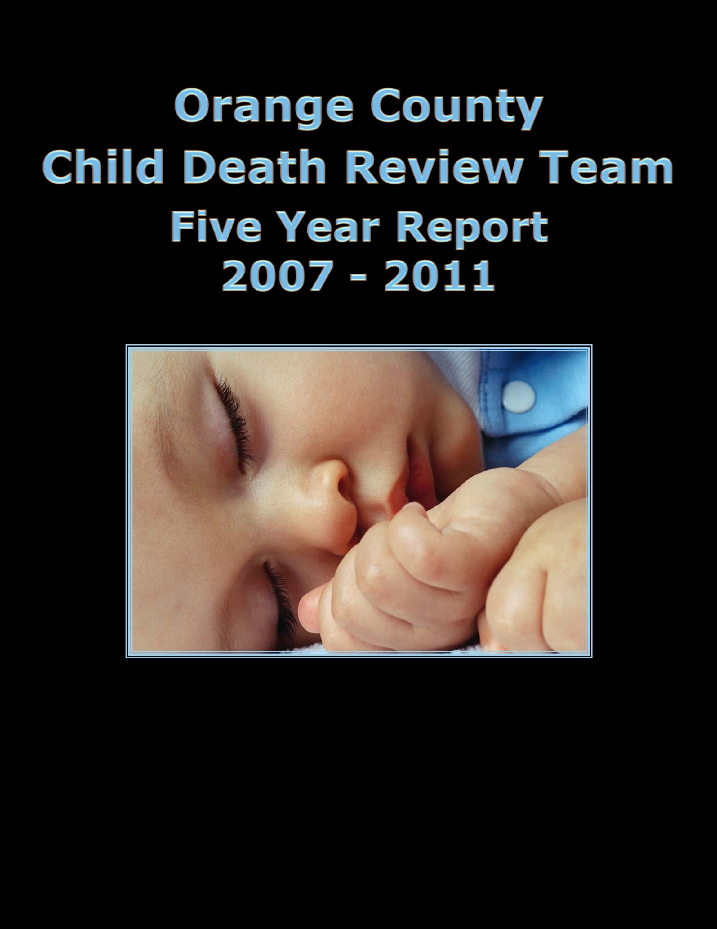 Child Death Review Team (CDRT) Orange County 2007-2011 by advanceoc - Issuu