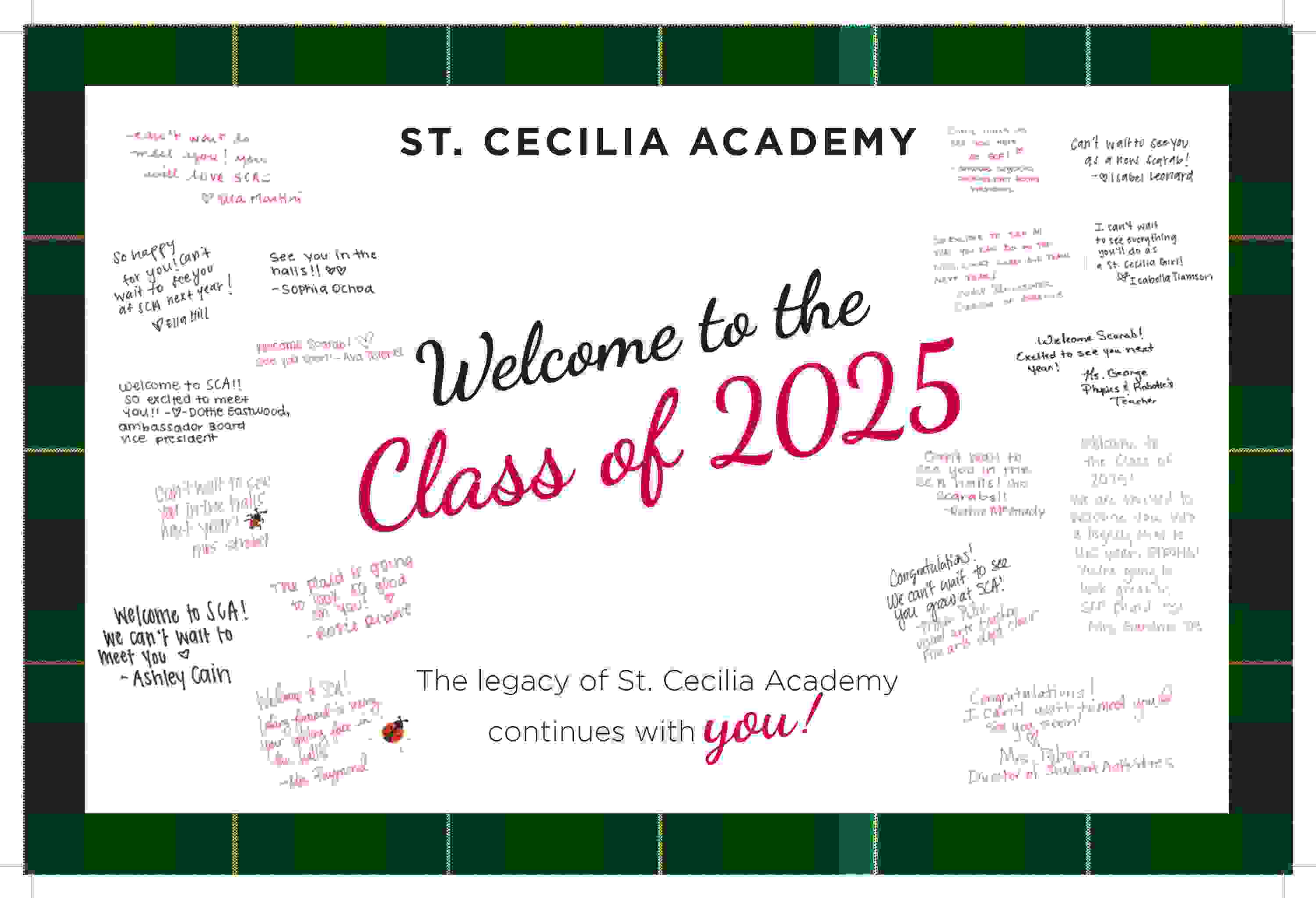 2020 Class Acceptance Letters (inside) by jecrouch1 - Issuu