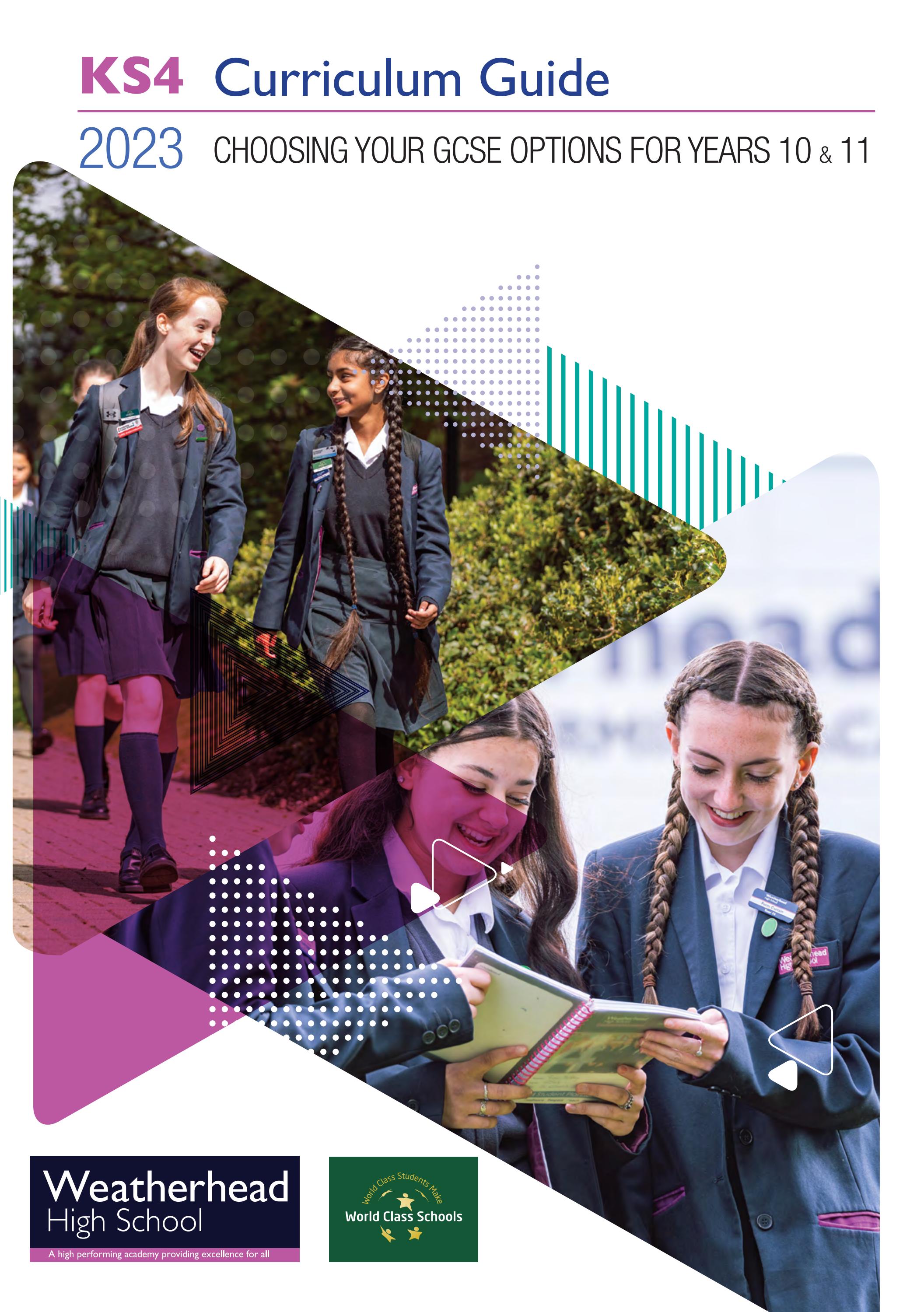 KS4 Curriculum Guide 2023 by Weatherhead High School - Issuu