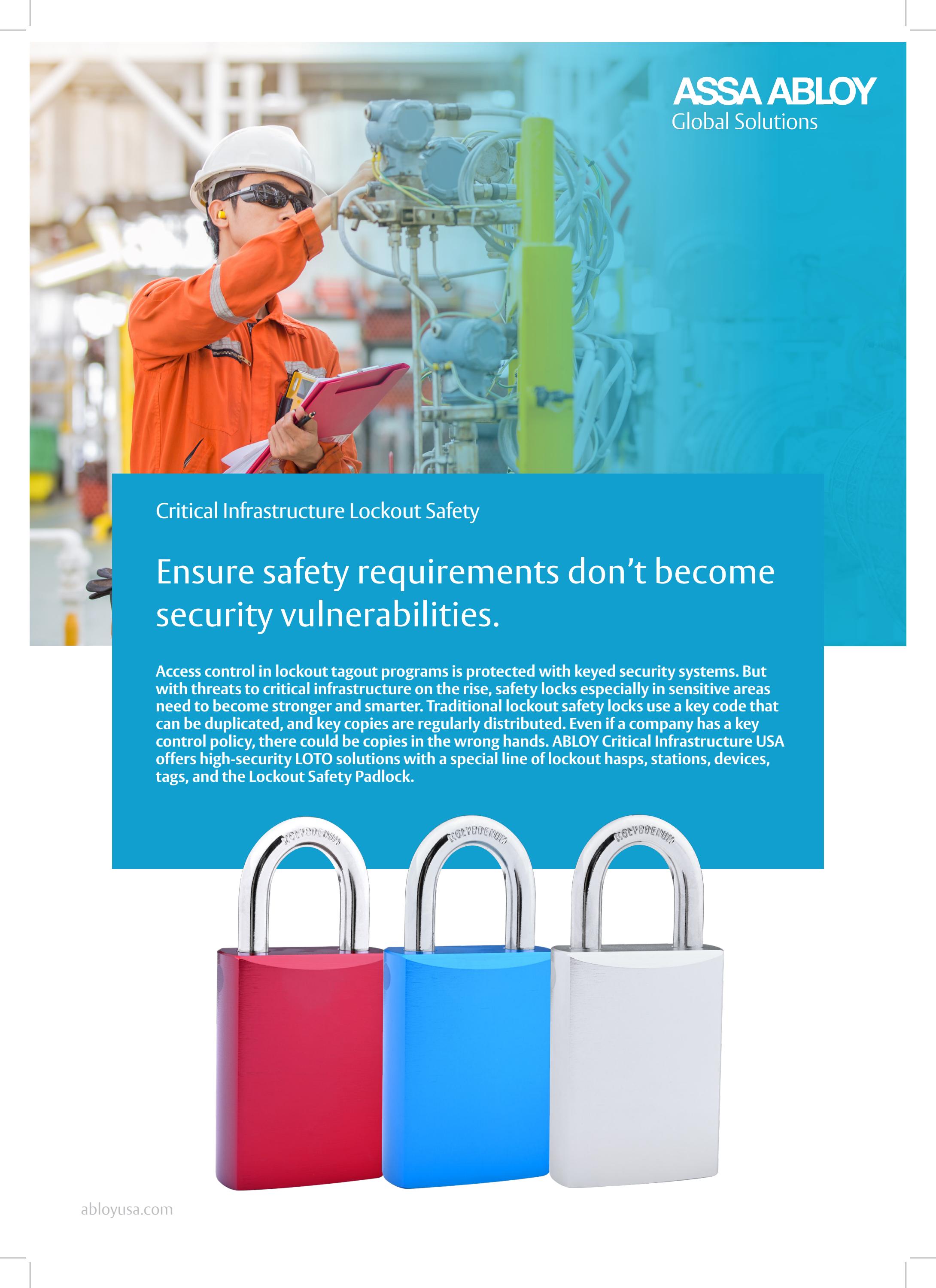 ASSA ABLOY Critical Infrastructure - High Security LOTO Padlocks by ...