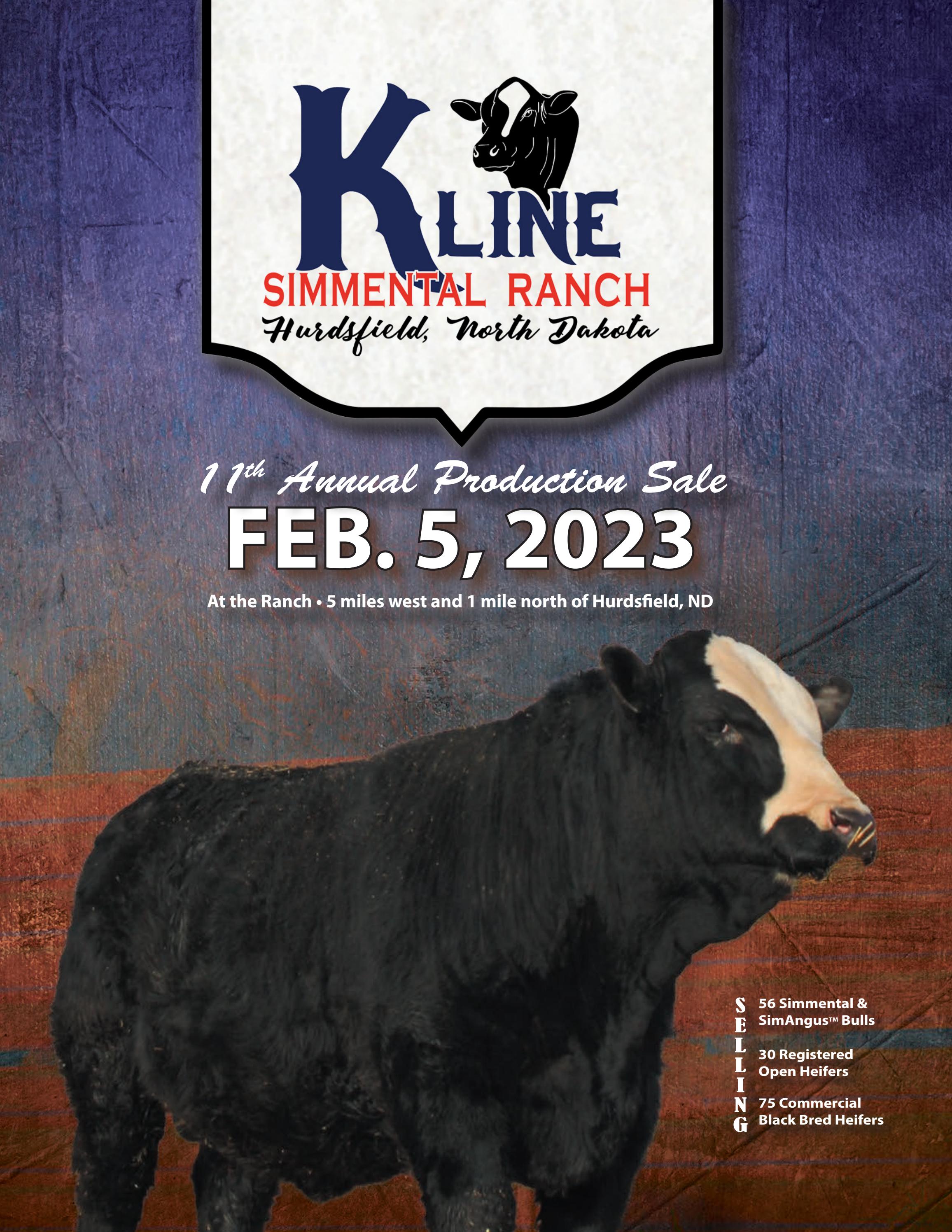 Kline Simmental Ranch - 2023 Spring Bull Sale Catalog by ...