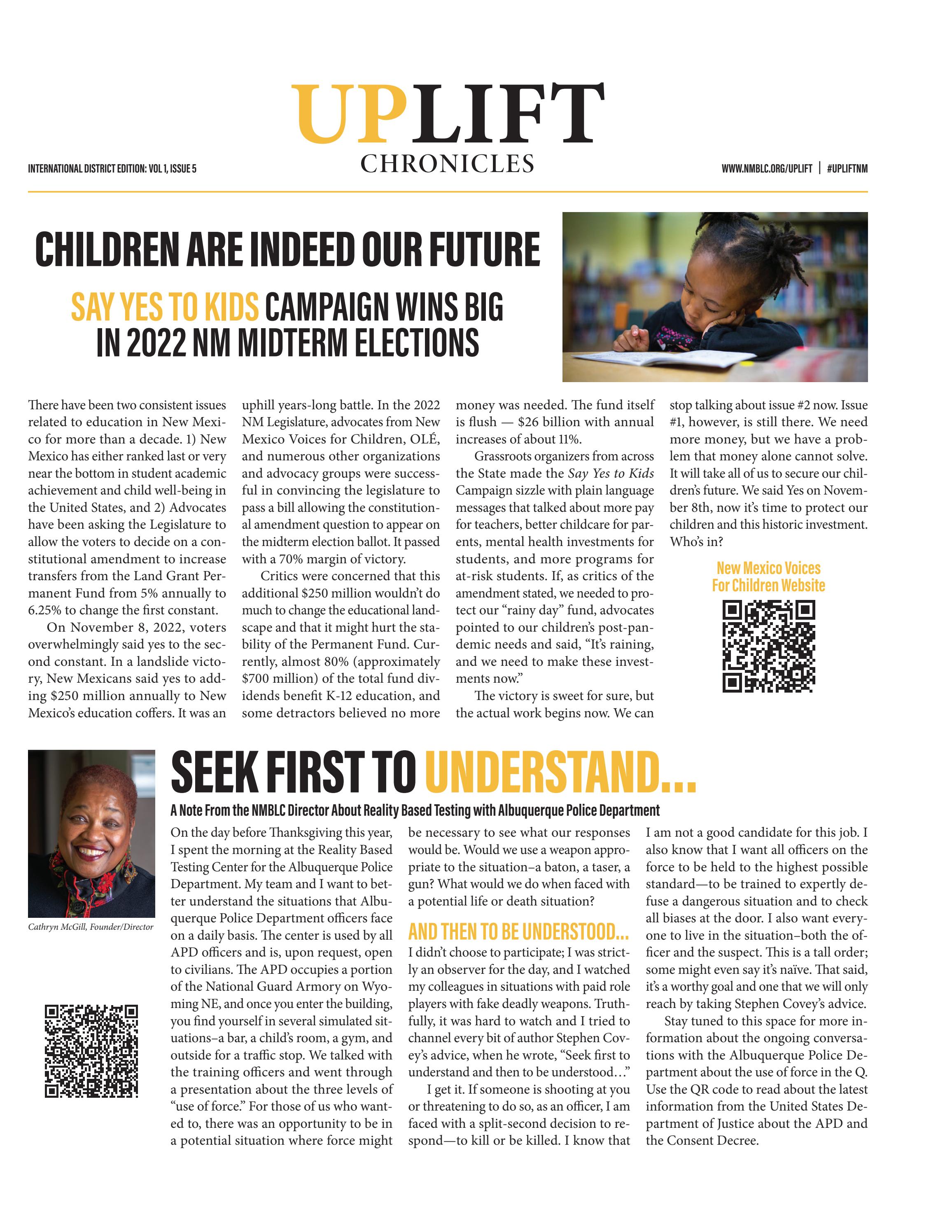 Uplift Chronicles Dec 2022 International District Edition by NMBlackLeadership - Issuu