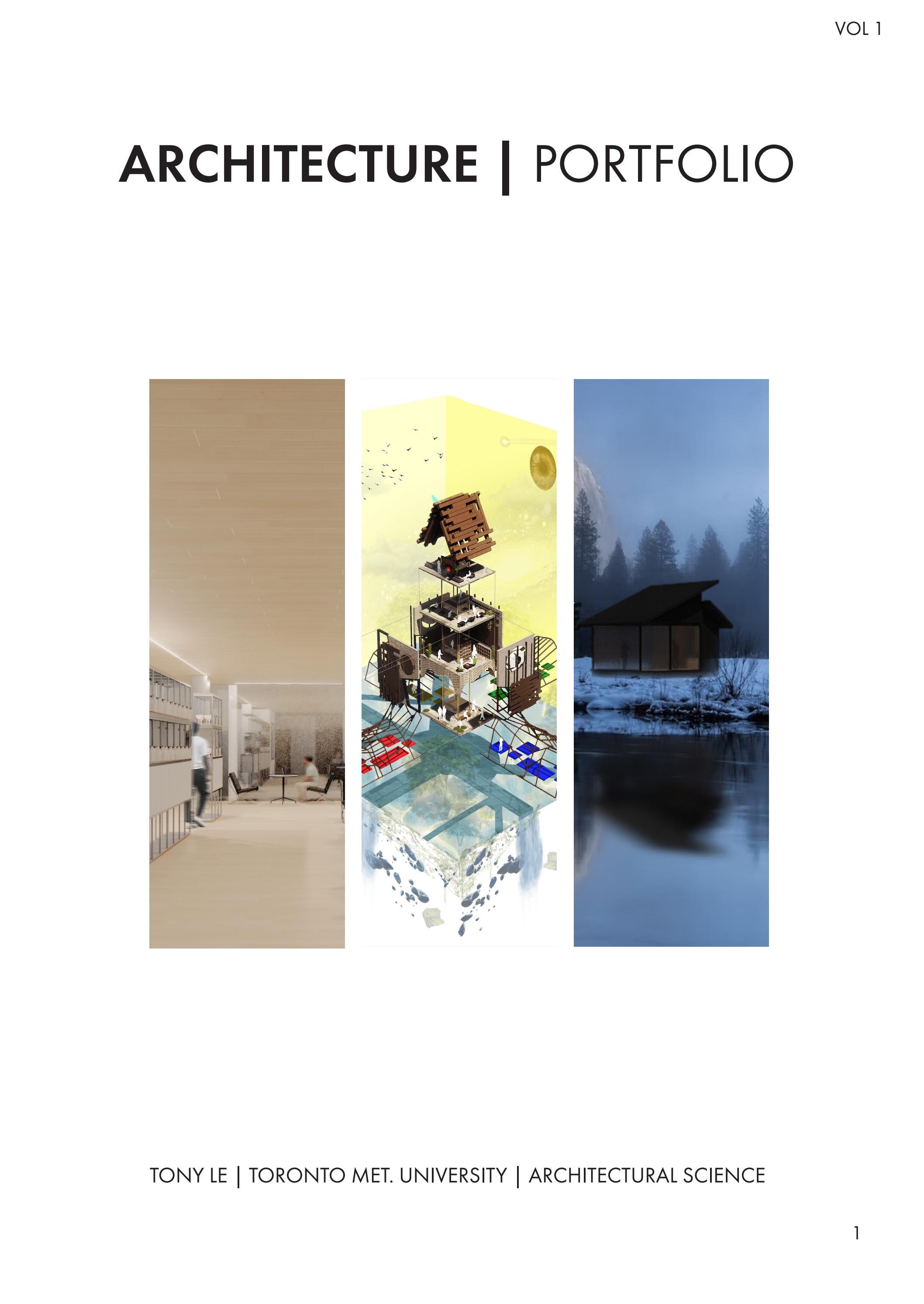 TONY LE | 2ND YEAR | TMU ARCHITECTURE PORTFOLIO by Le_tony_ - Issuu