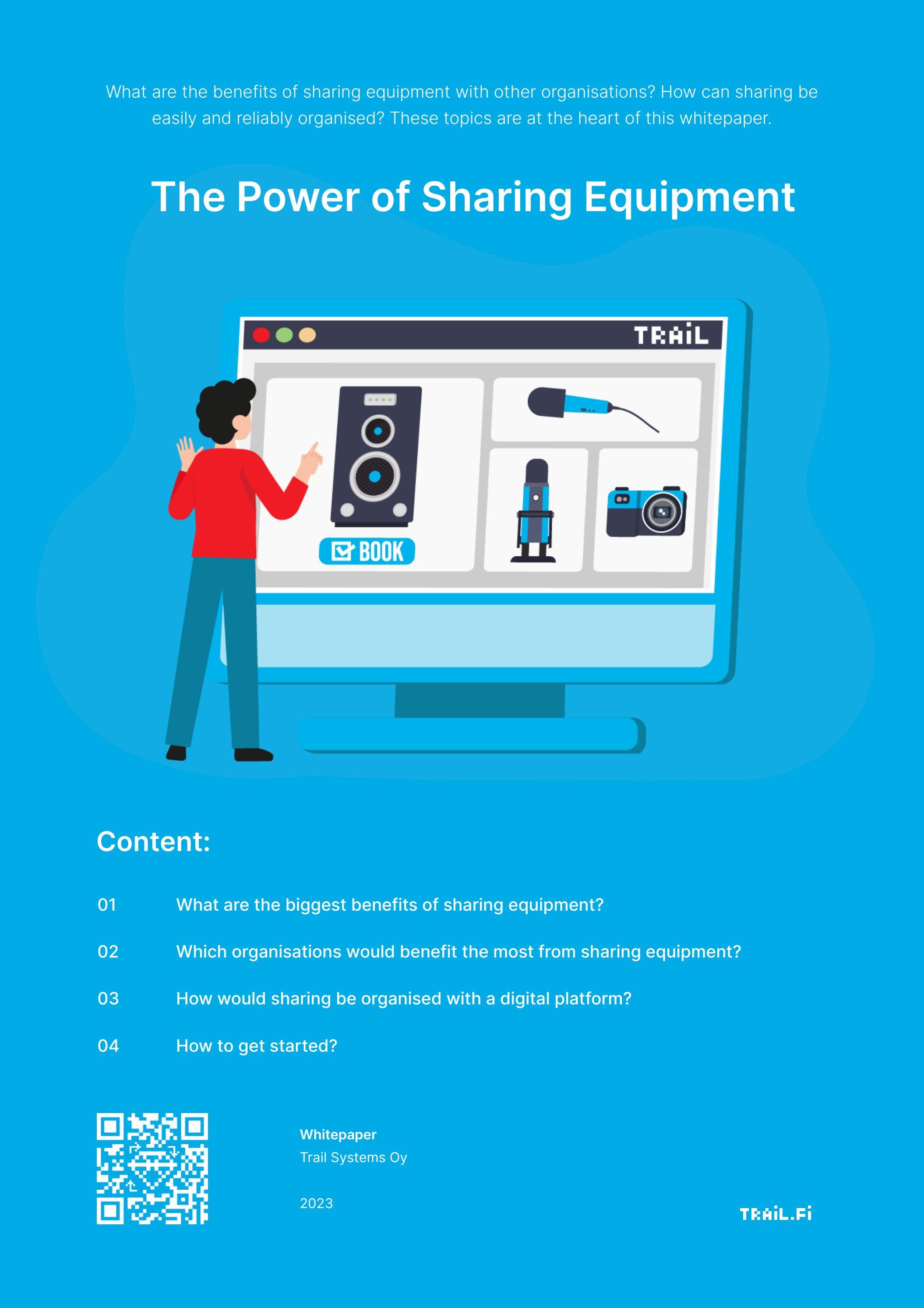 Trail - The Power of Sharing Equipment by trailsystems - Issuu