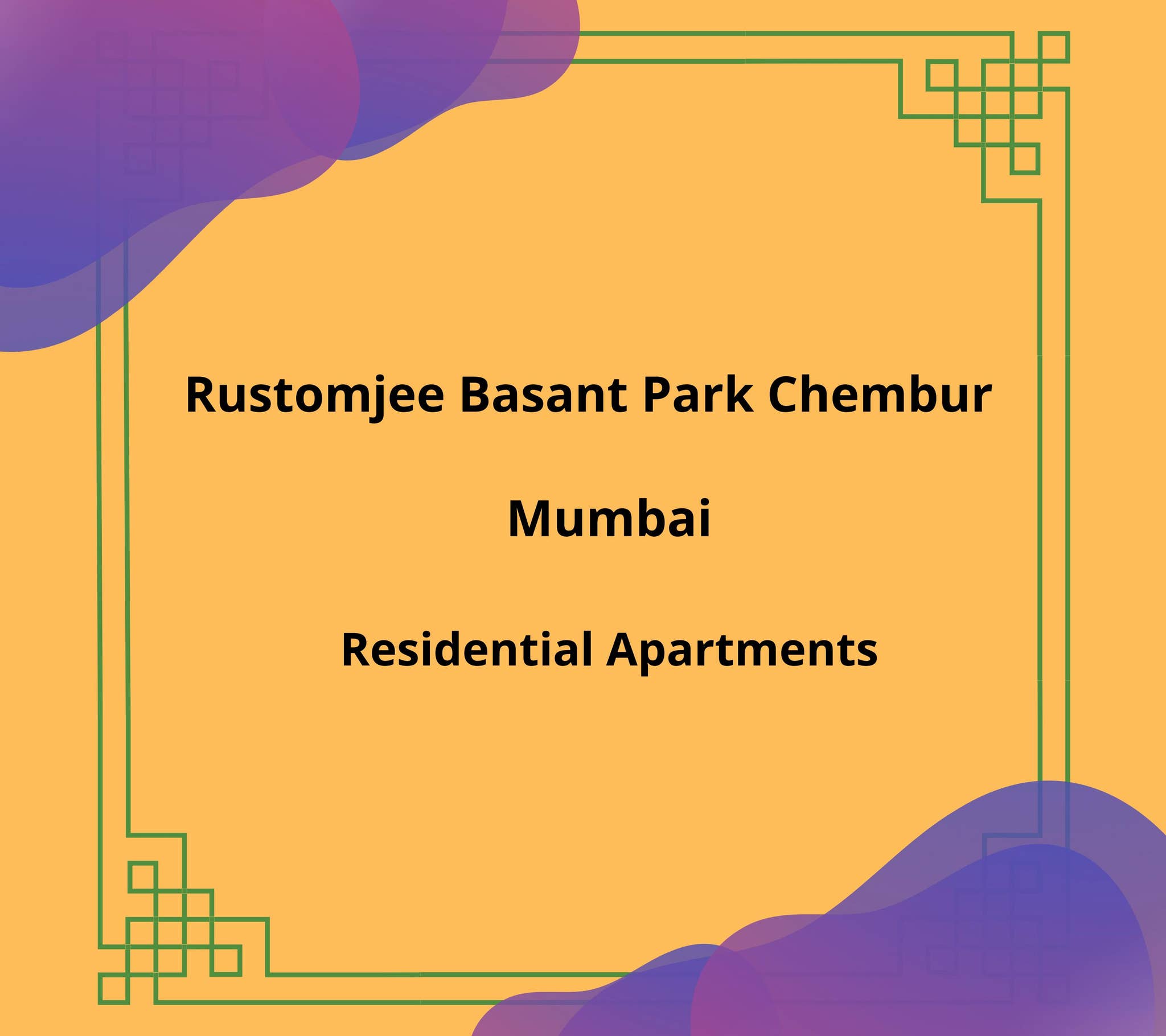 Rustomjee Basant Park Chembur Mumbai | E-Brochure by Oberoi Realty - Issuu