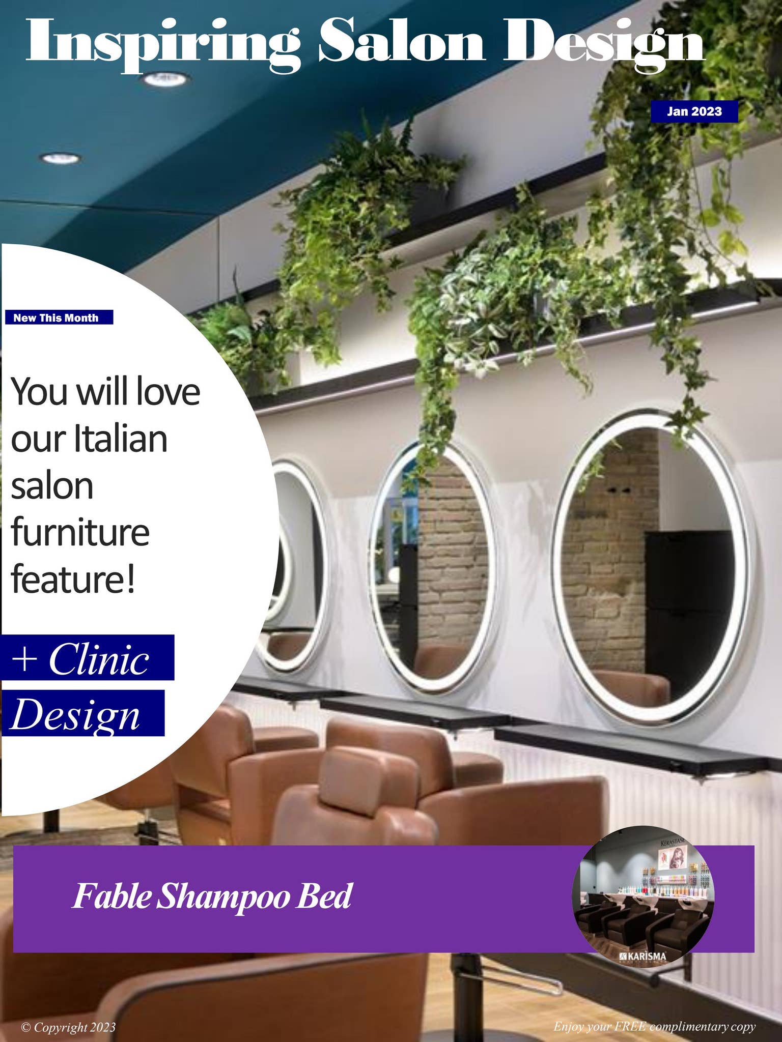Salon Design & Build: Featuring Italian Salon Furniture by Inspiring ...