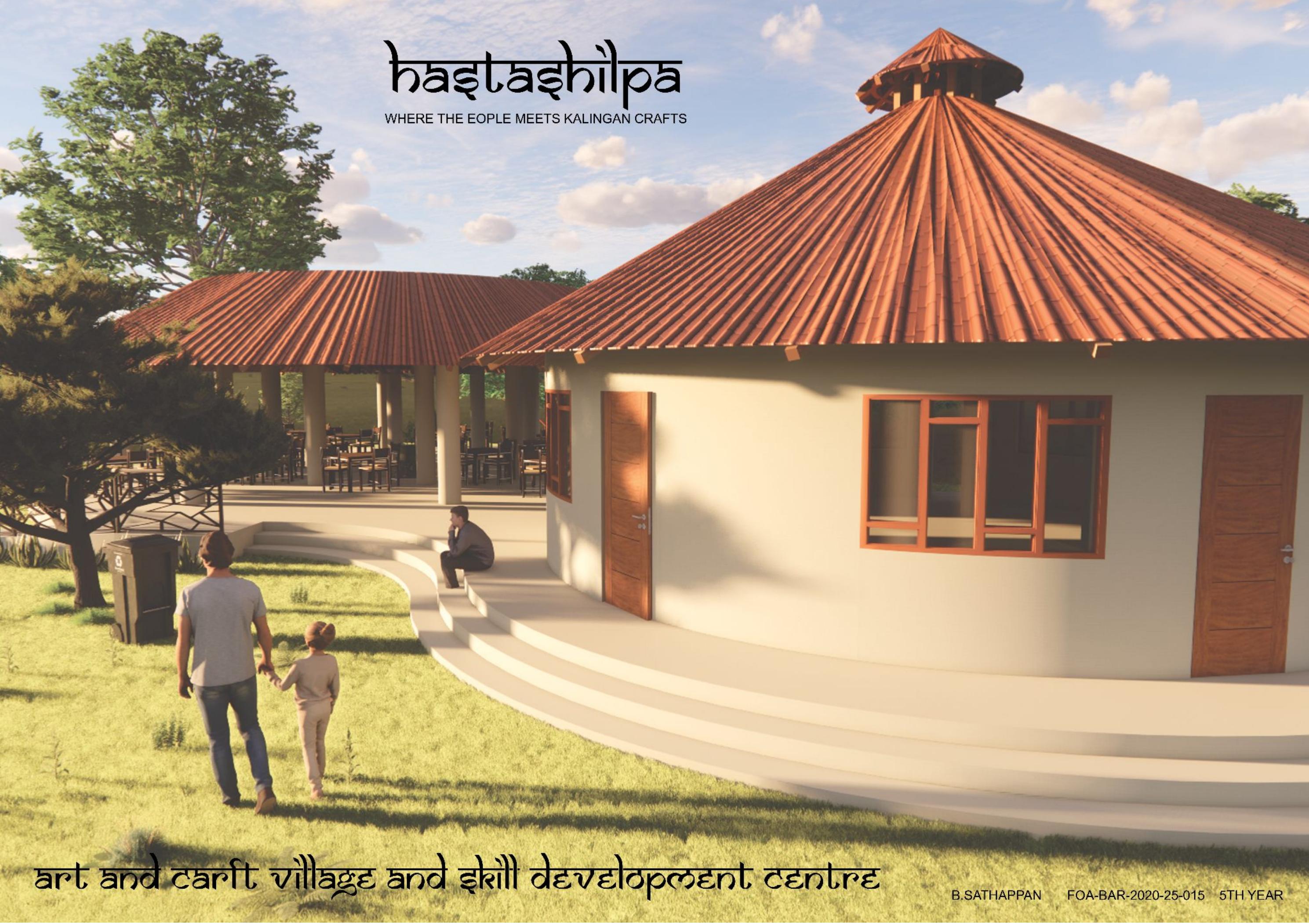 HASTASHILPHA - ART AND CRAFT VILLAGE ARCHITECTURAL DESIGN. by sathappan dharun - Issuu