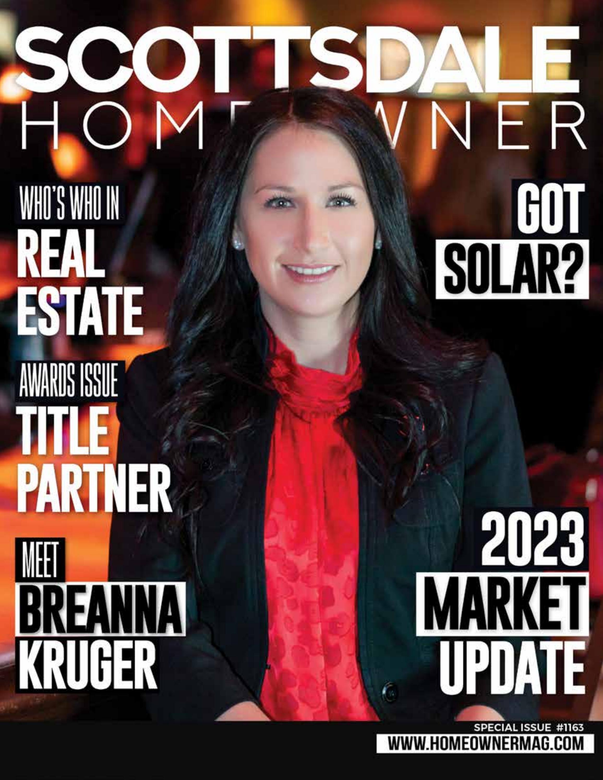 Scottsdale Homeowner Magazine - Breanna Kruger by Homeowner Magazine ...