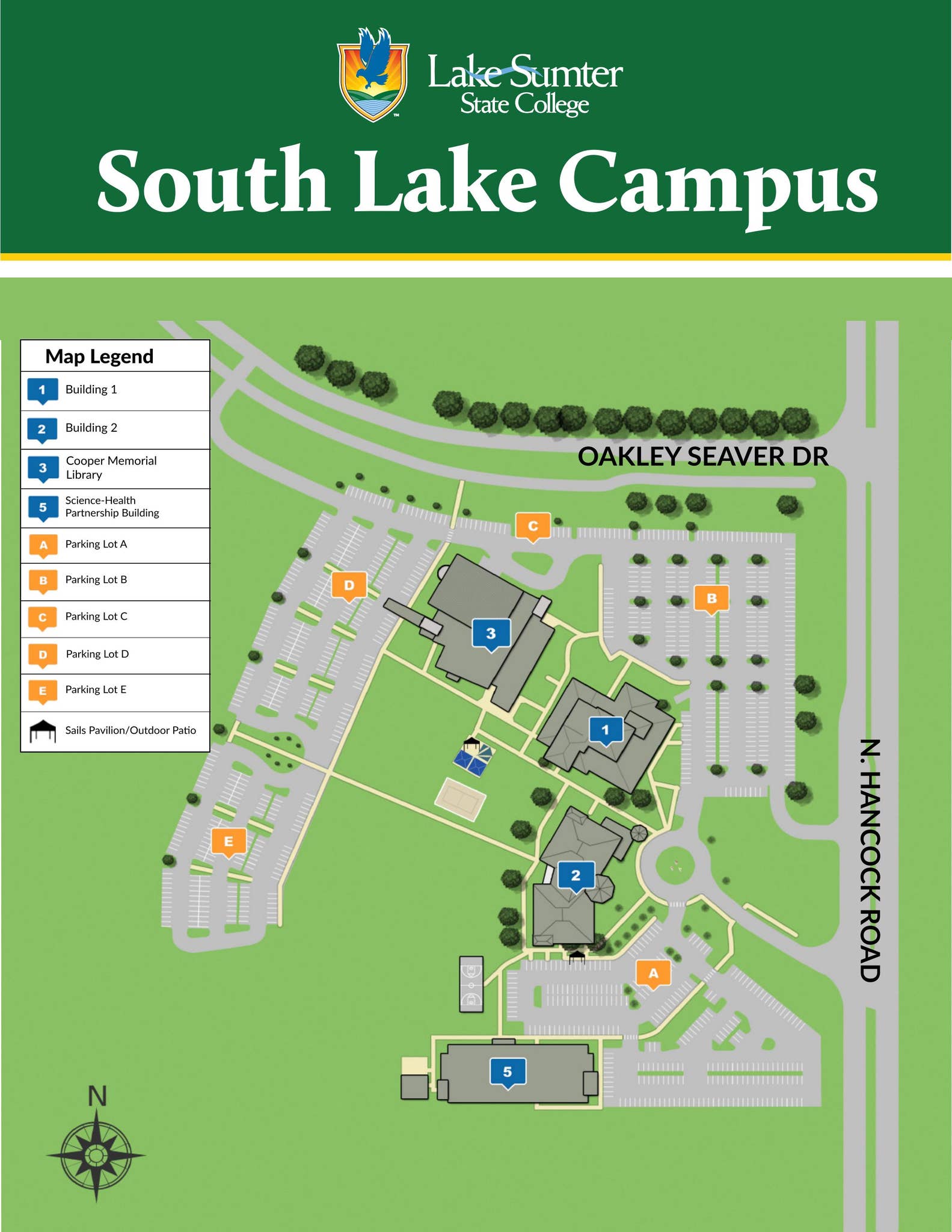 South Lake Map + Important Student Resources by Lake-Sumter State ...