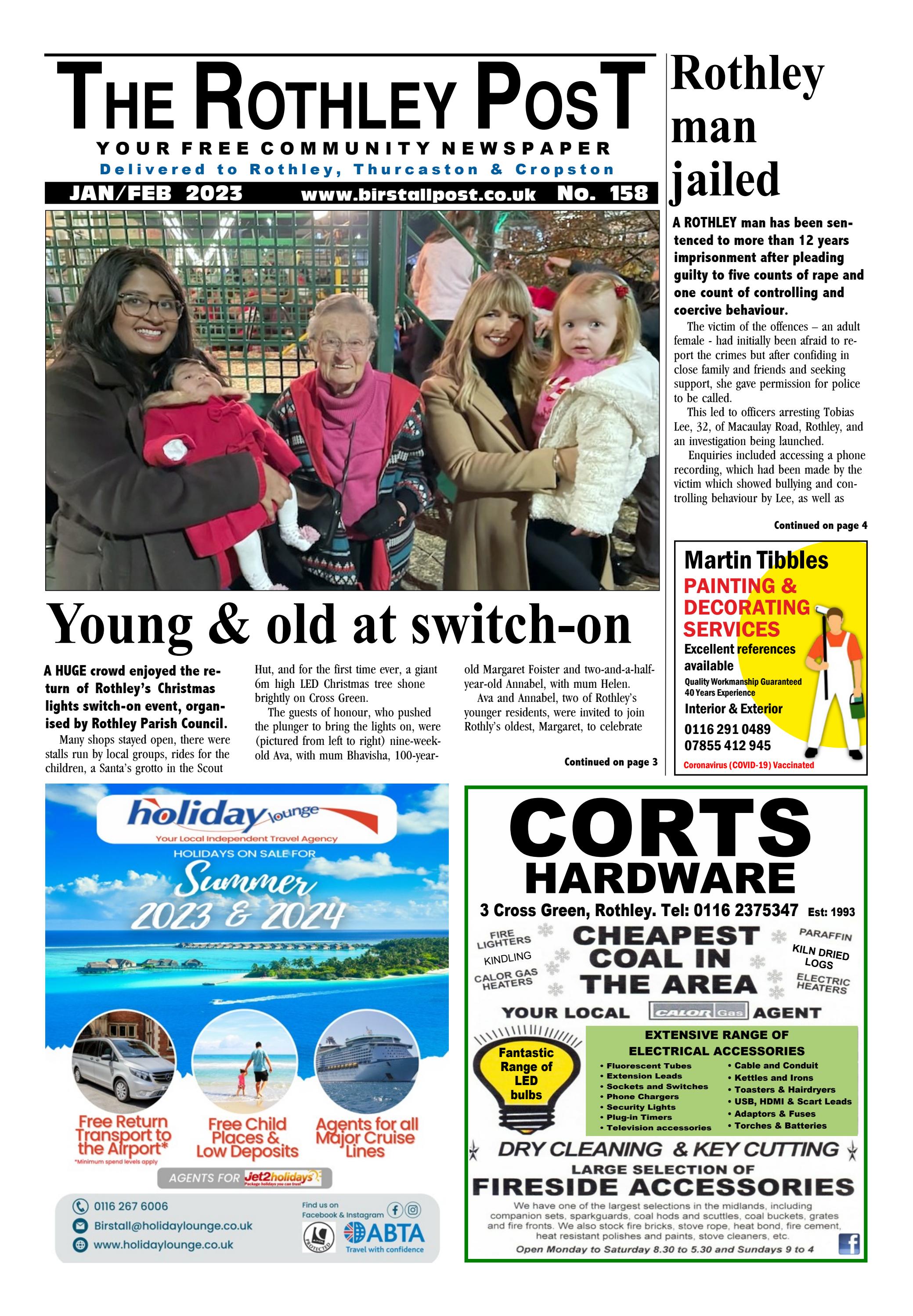 Rothley Post (158) Jan 2023 by The Birstall Post - Issuu