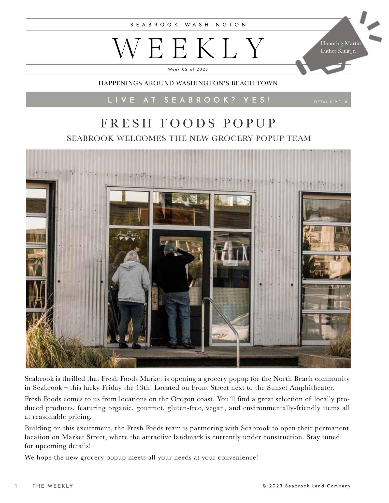 2023 Weekly Week 02 at Seabrook, WA by Seabrook, Washington - Issuu
