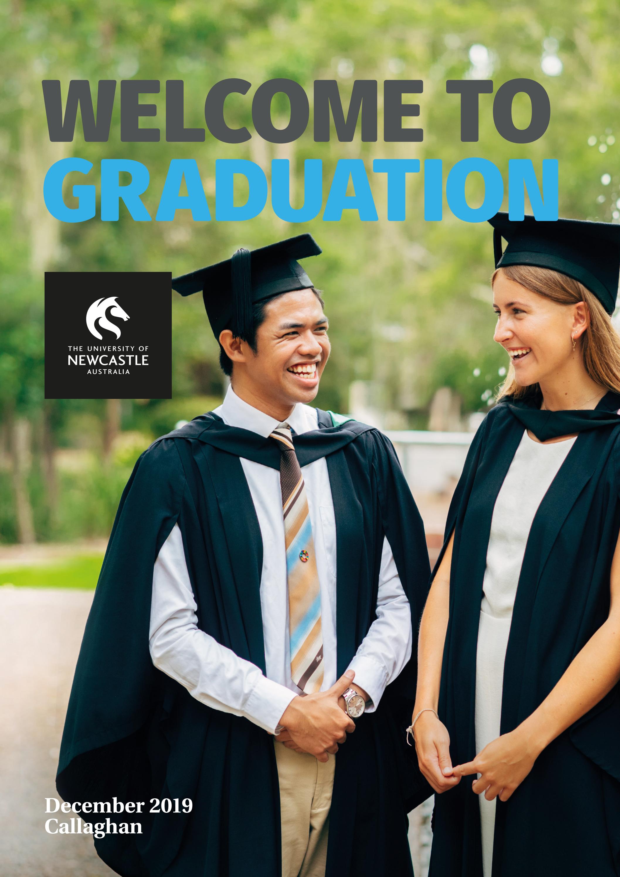 Callaghan Graduation Ceremonies - December 2019 by UON Graduation - Issuu