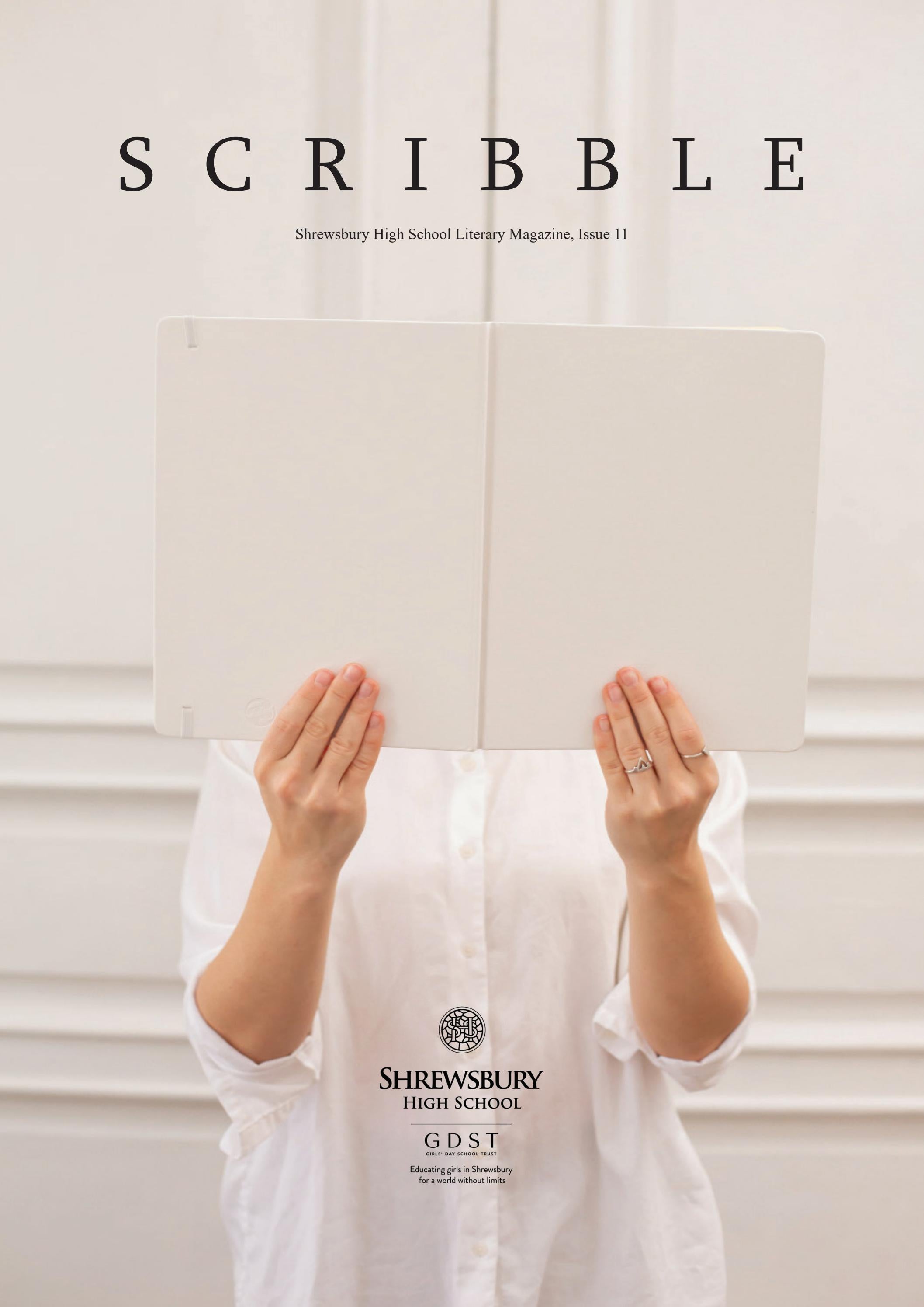 Scribble Issue 11 by Shrewsbury High School - Issuu