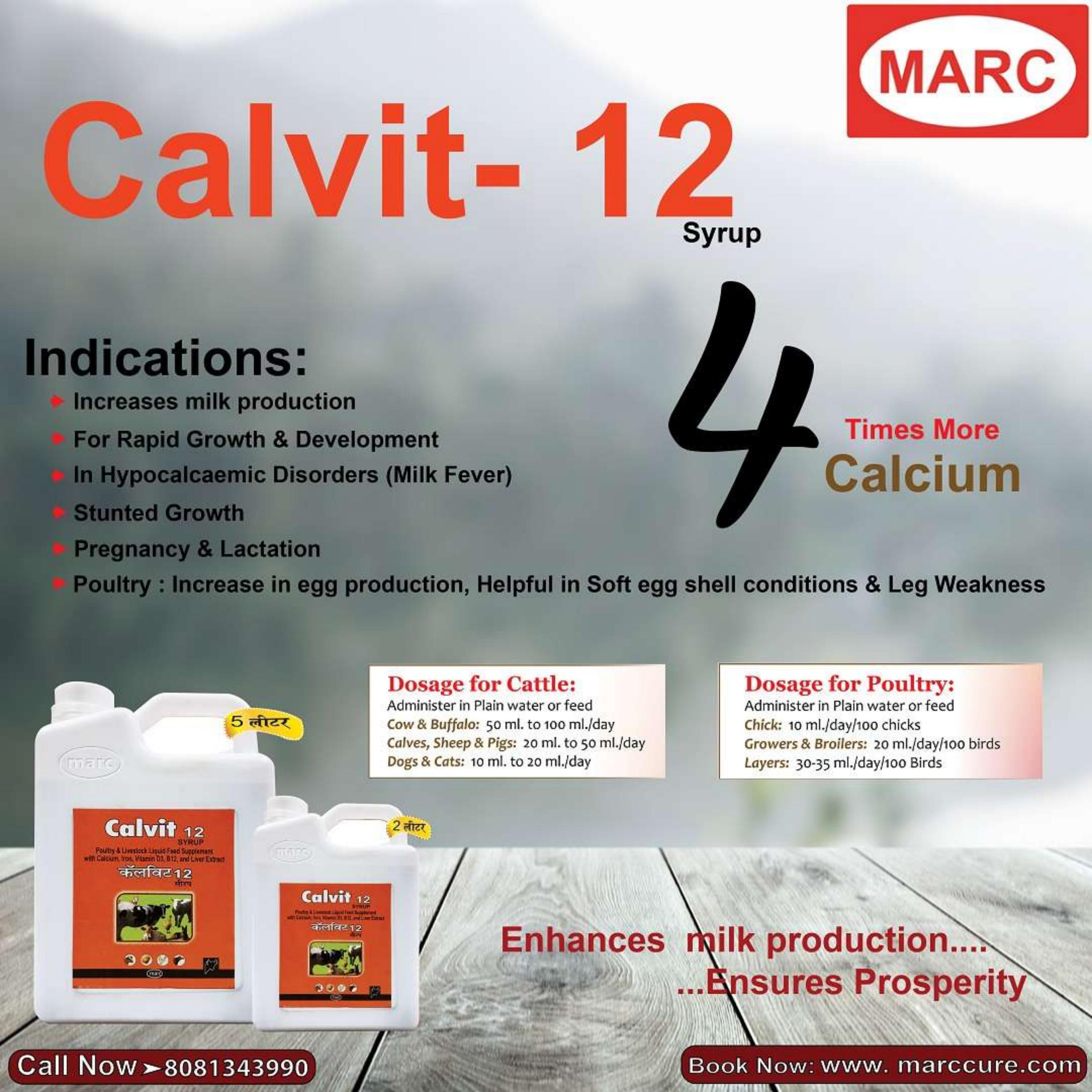 Calcium Veterinary Syrup | Calvit 12 Syrup by Marc Cure - Issuu