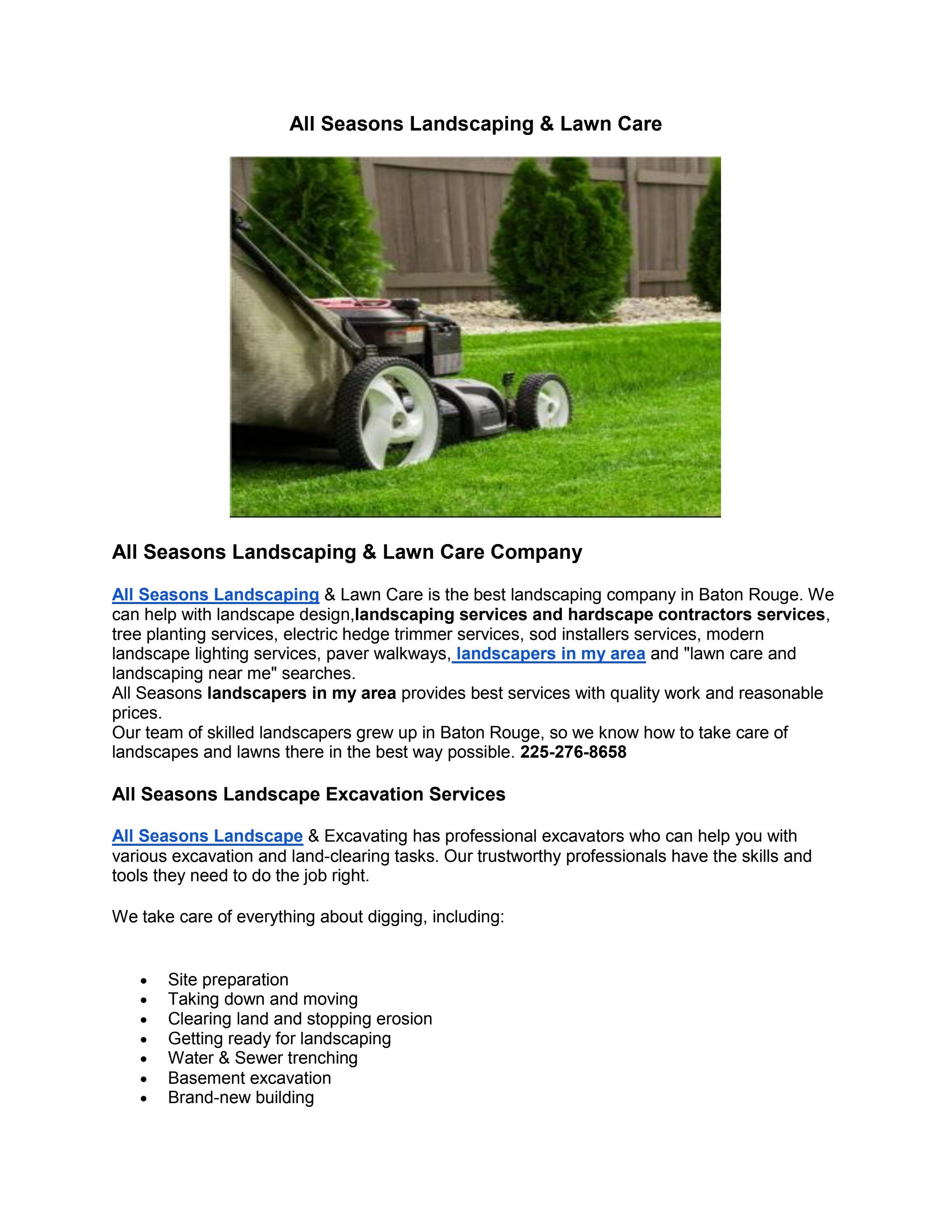 Yard Drainage Contractors Near Me - All Seasons Landscaping by All ...
