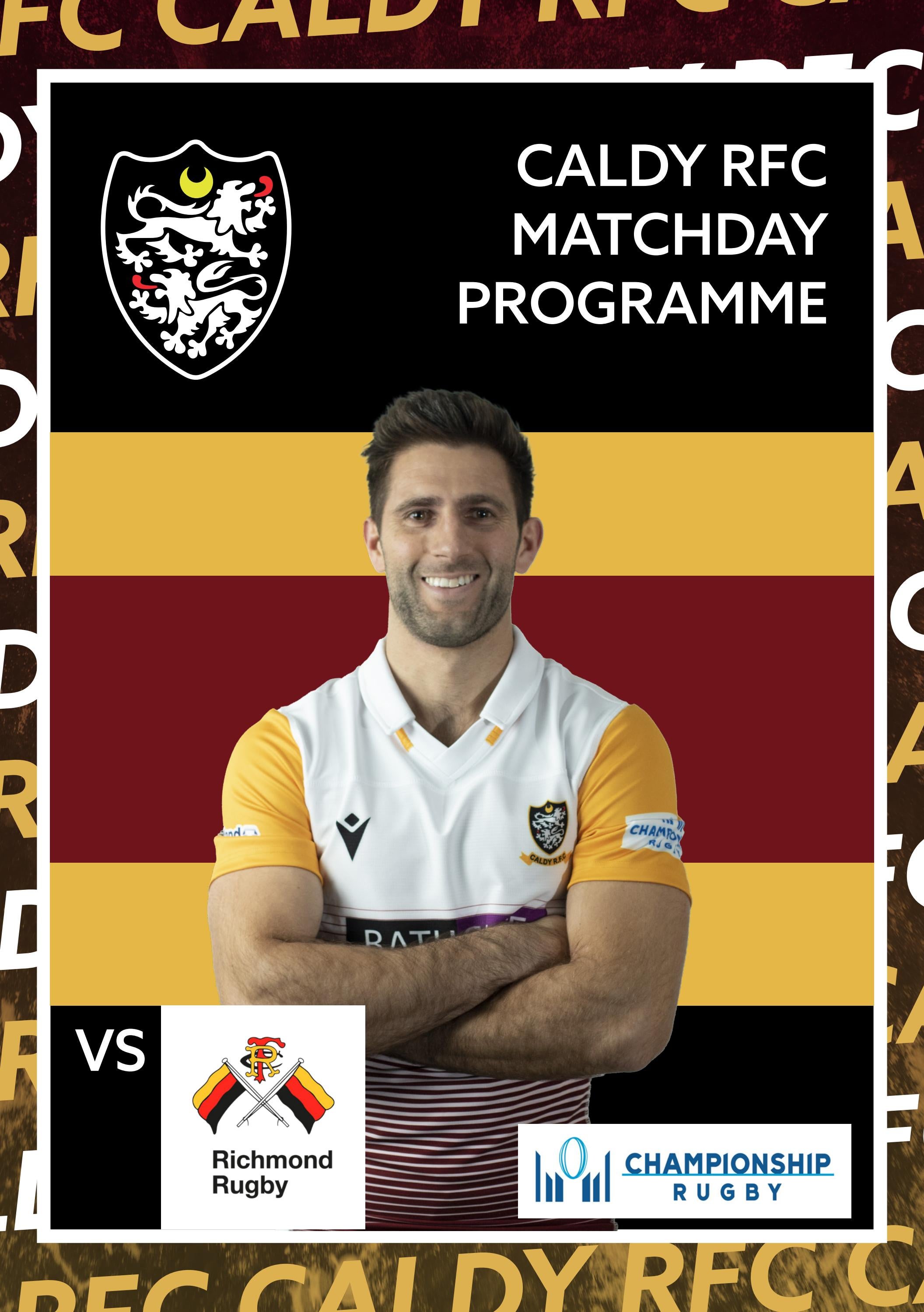 Caldy Vs Richmond by Caldy Rugby Club - Issuu