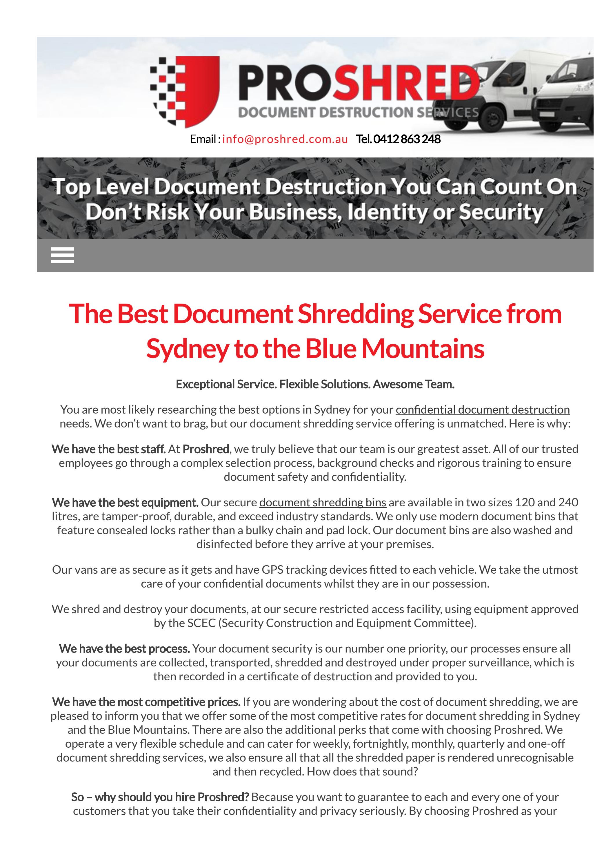 Protect Your Privacy with The Best Document Shredding Services In ...