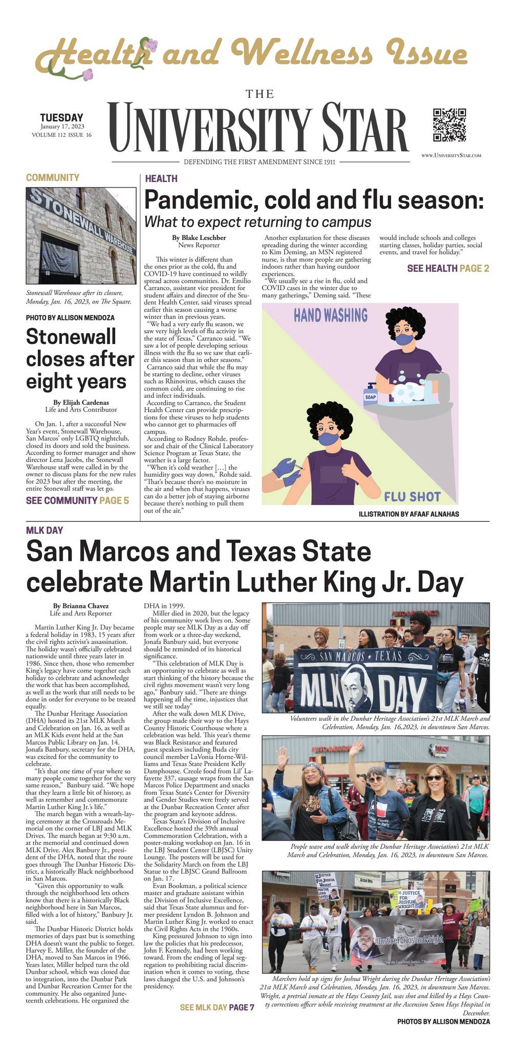 01-17-23 by The University Star - Issuu