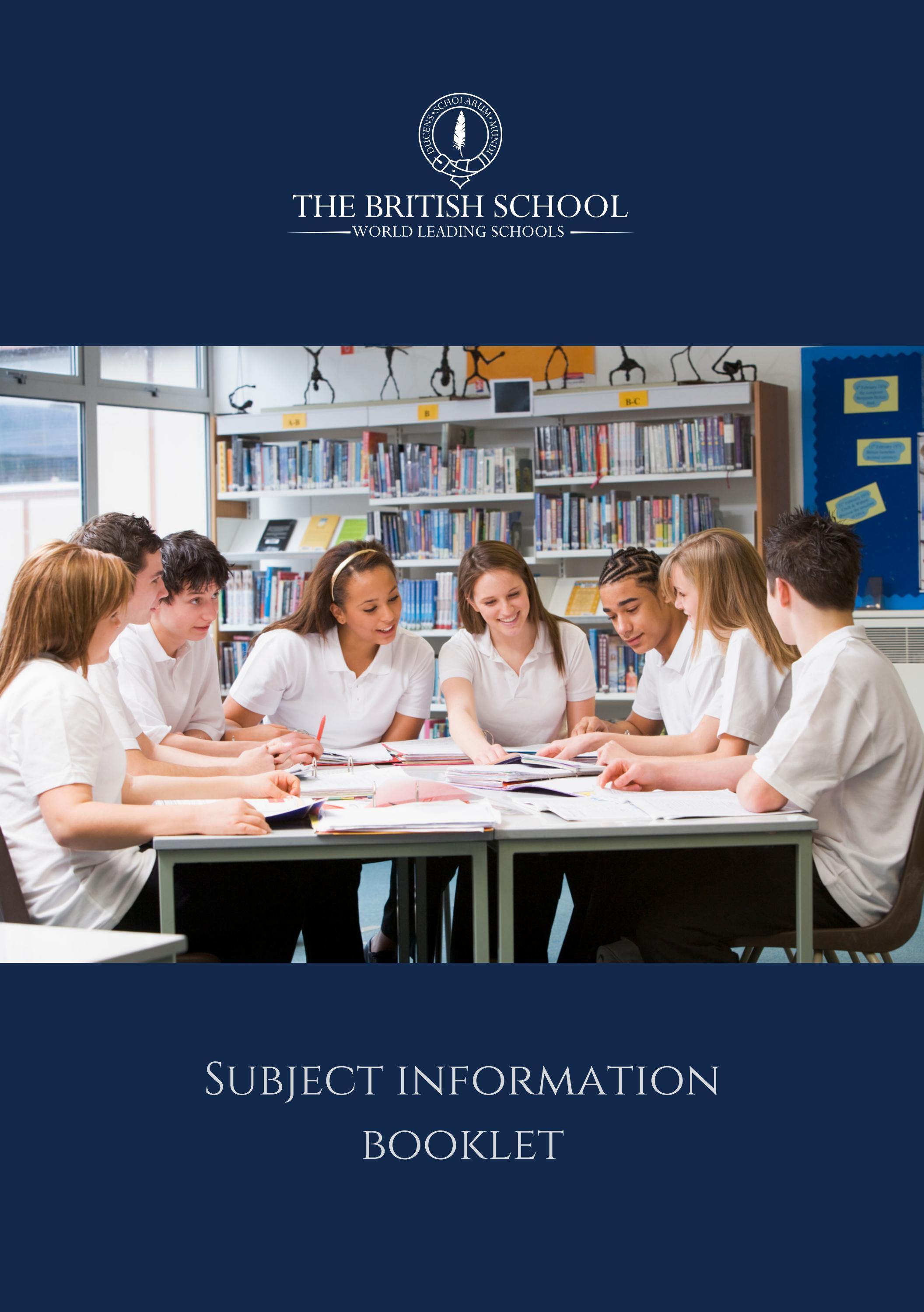 Subject Information Booklet by The Schools Trust - Issuu