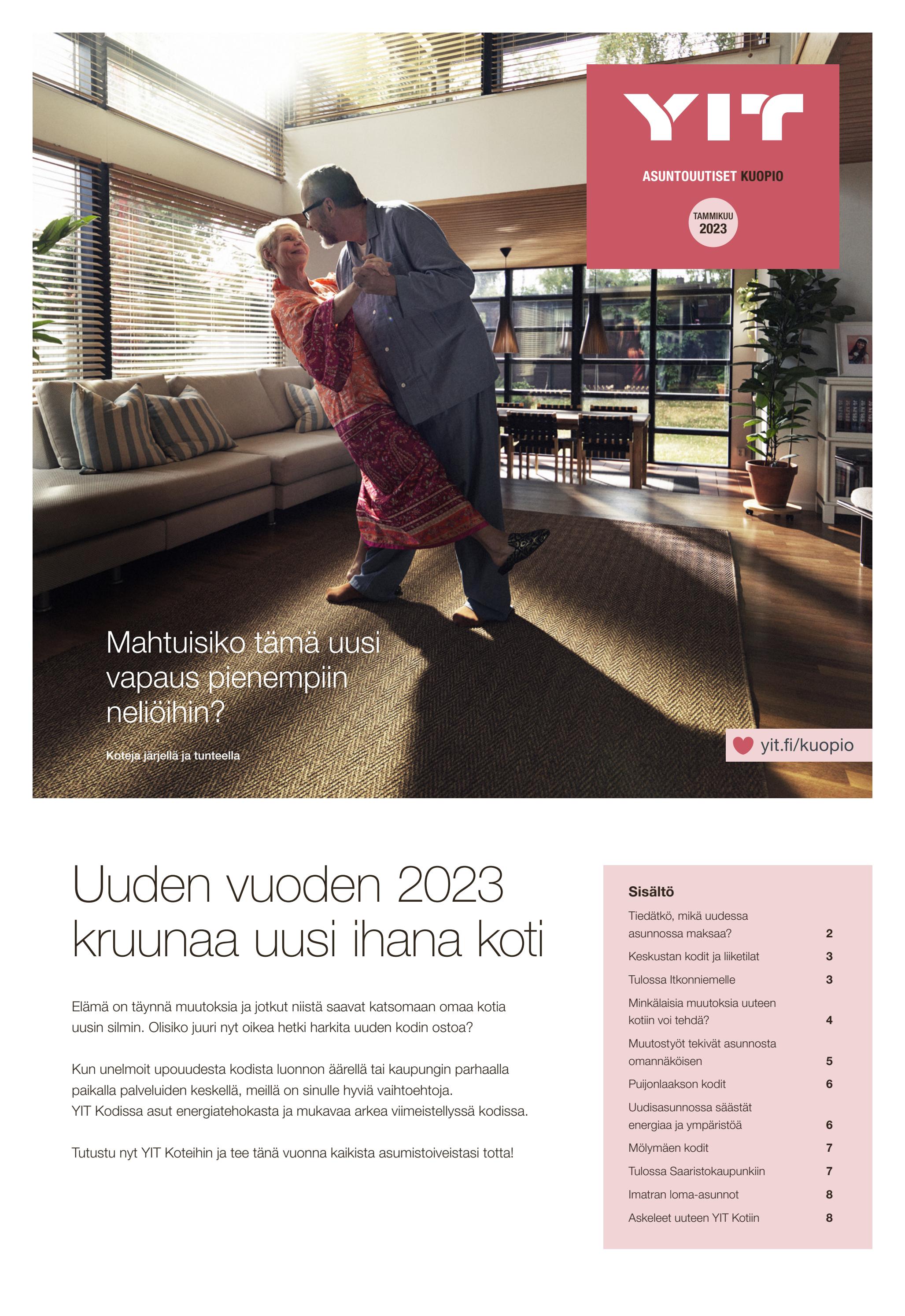 YIT Asuntouutiset 2023 / Kuopio by YIT Group - Issuu