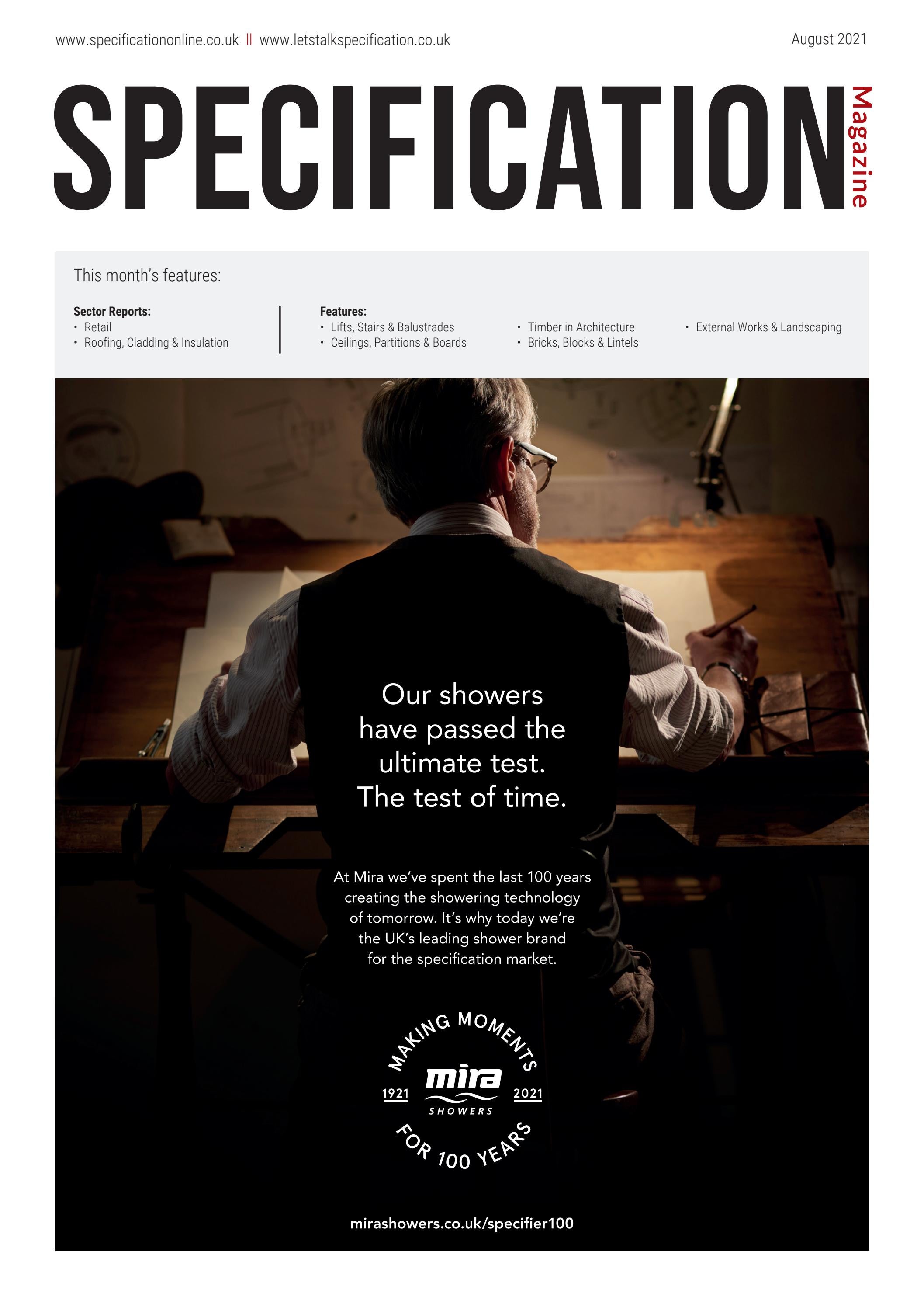 Specification Magazine August 2021 by TSPMediaLtd - Issuu